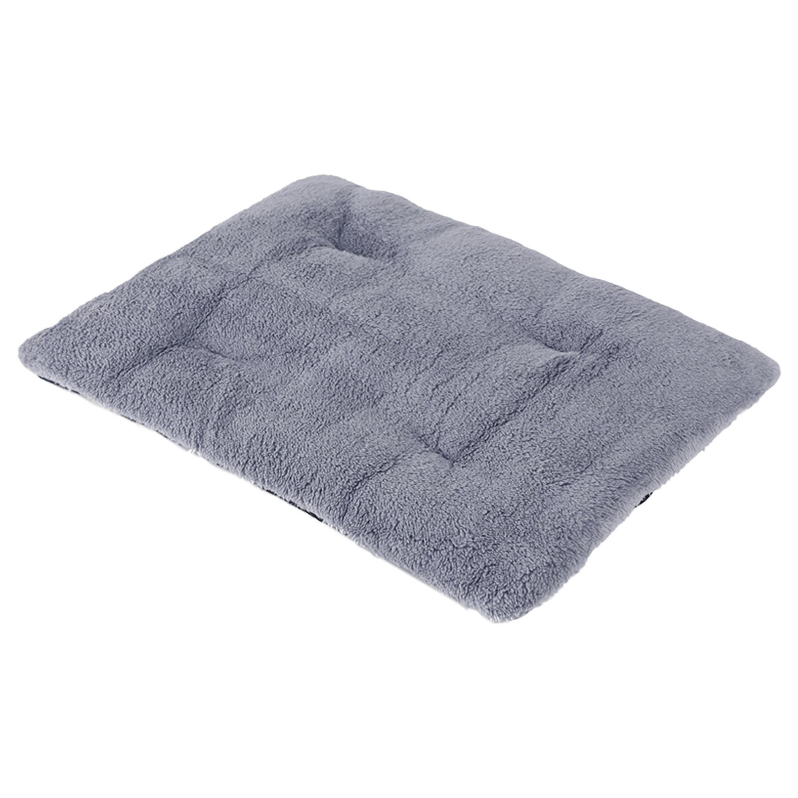 Qyaukm Gray Self-Warming Pet Mat Size XL, Thermal Heated Cat Bed Pad ...