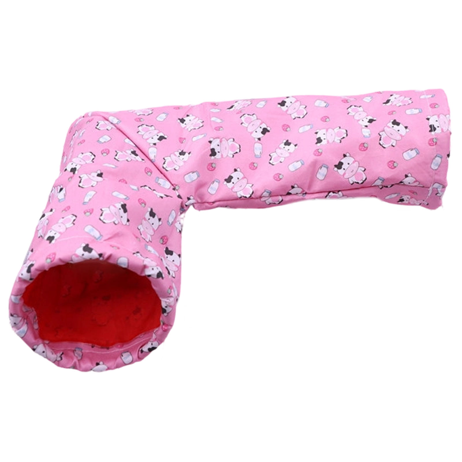 Qyaukm Hamster Tunnel Bed, Corner Tunnel Pattern Small Pet Nest for ...