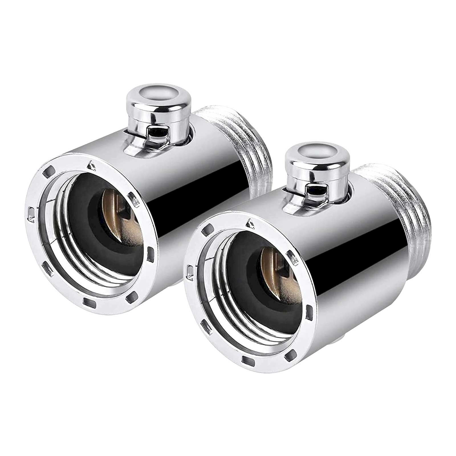 Qyaukm Shower Accessory, One-Touch Shut Off Water Restrictor Valve ...