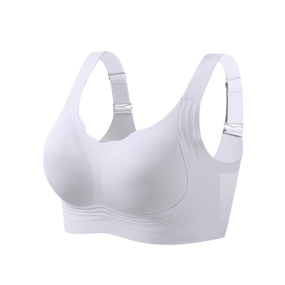Jelly Push Up Bras Full Coverage T-Shirt Bra Supportive Bralette Plus ...