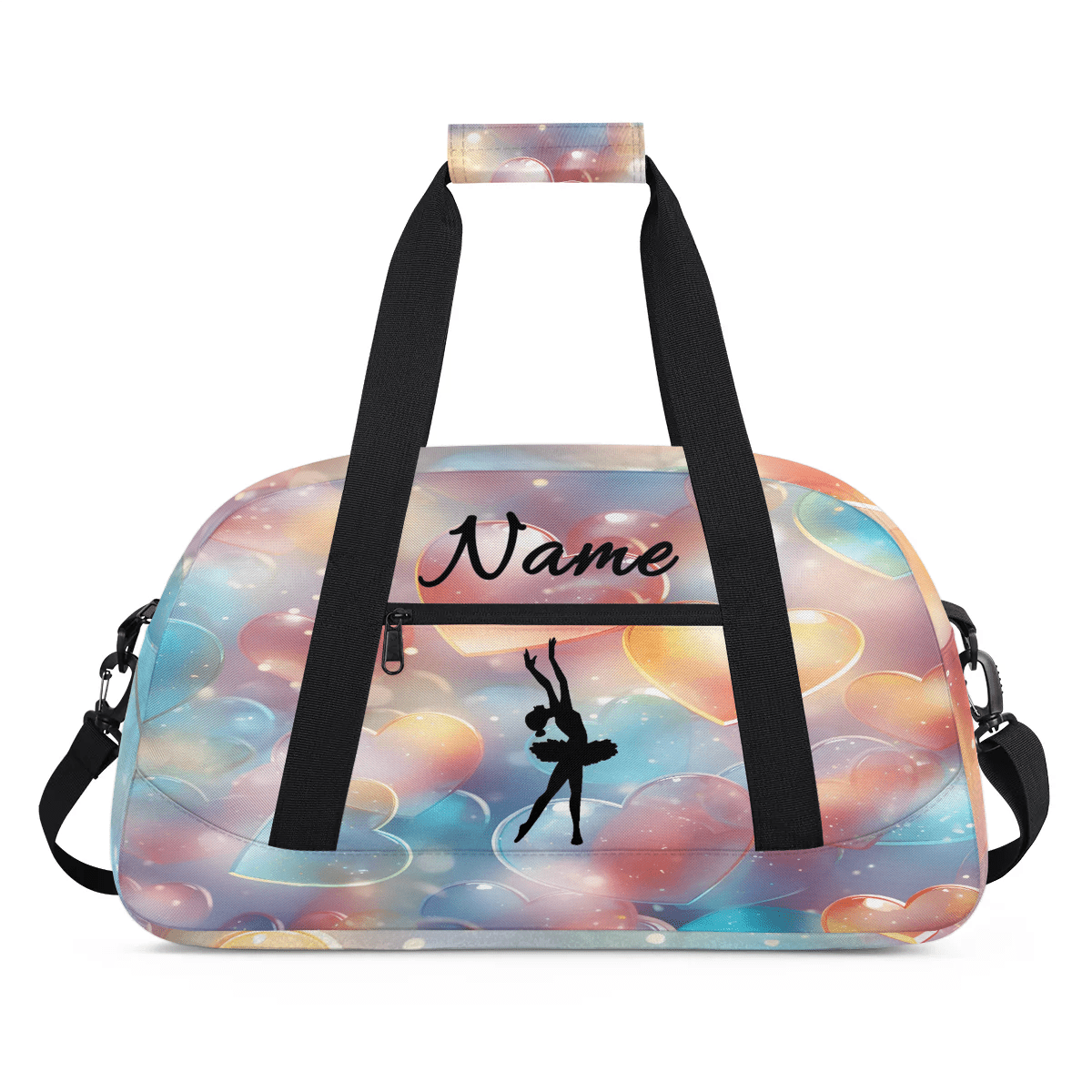 Qzaxky Custom Dance Bag Gym Bag Personalized Duffle Bag Large Dance Bag ...