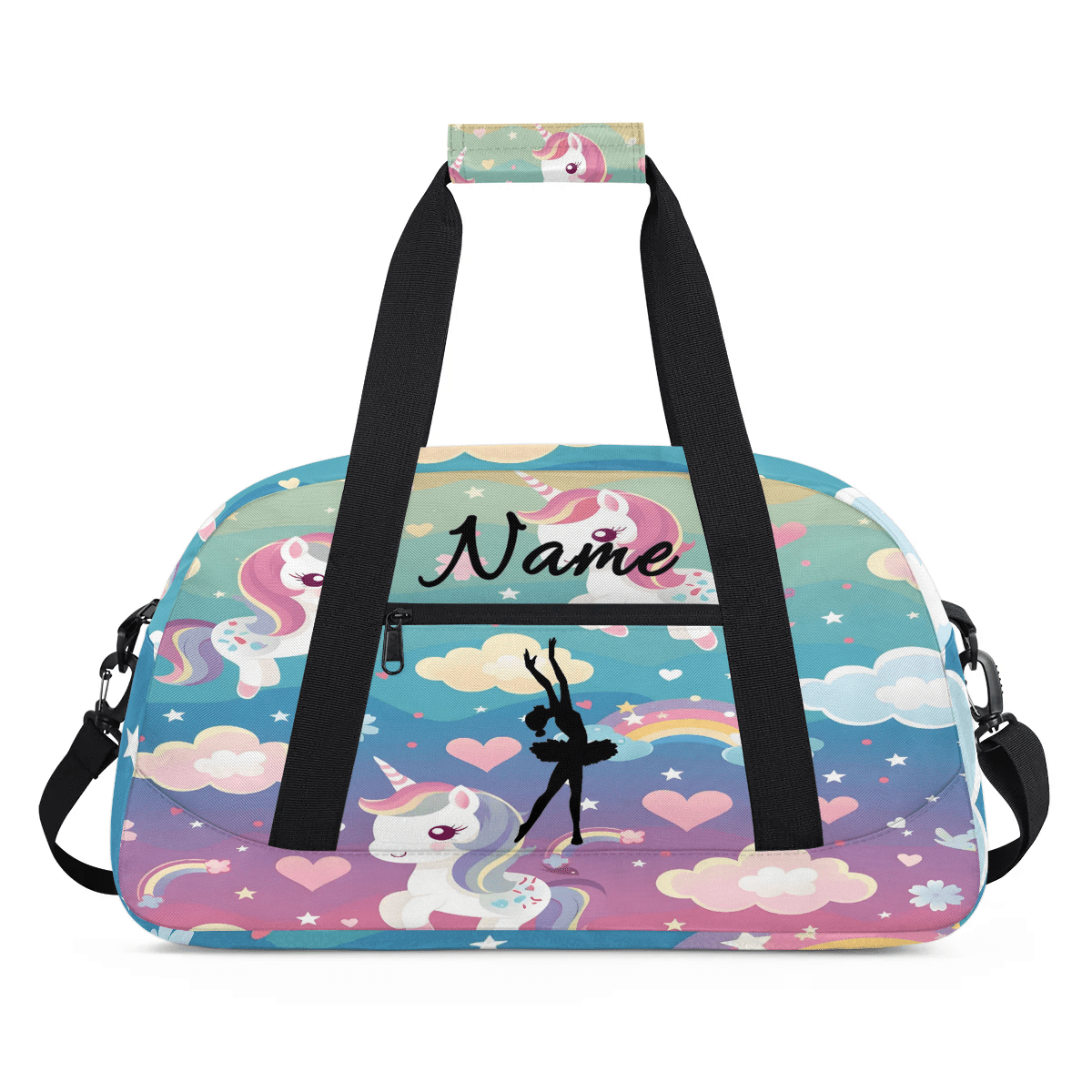 Qzaxky Custom Dance Bag Gym Bag Personalized Duffle Bag Large Dance Bag ...