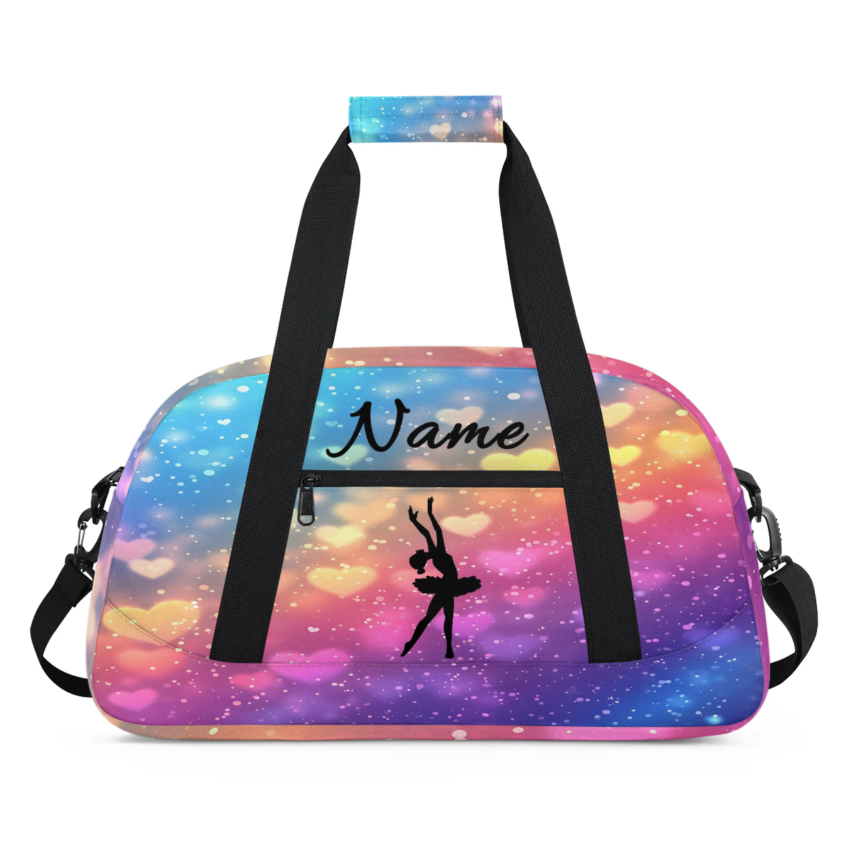 Qzaxky Custom Dance Bag Gym Bag Personalized Duffle Bag Large Dance Bag ...