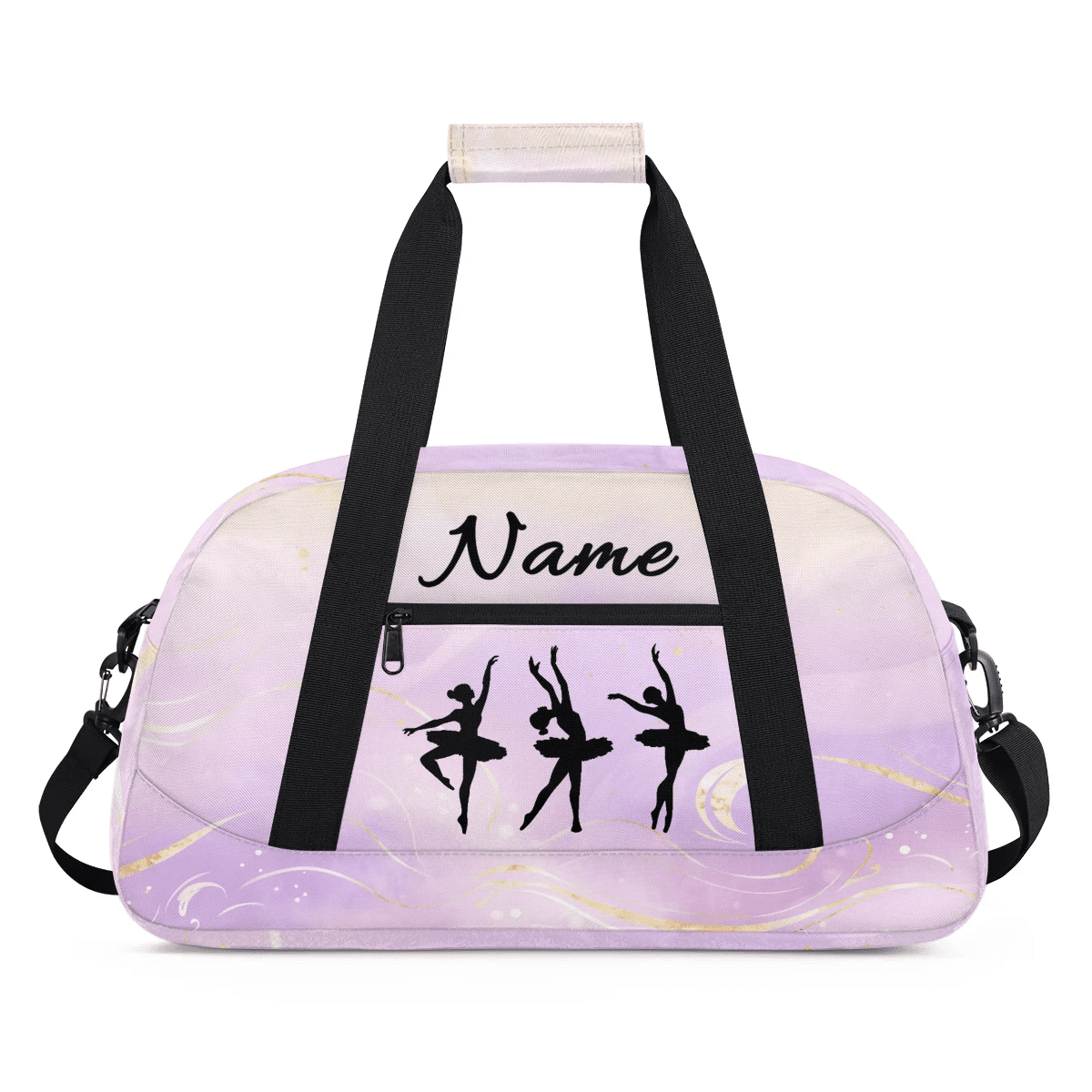 Qzaxky Custom Dance Bag Personalized Gym Bag Duffle Bag Large Dance Bag ...