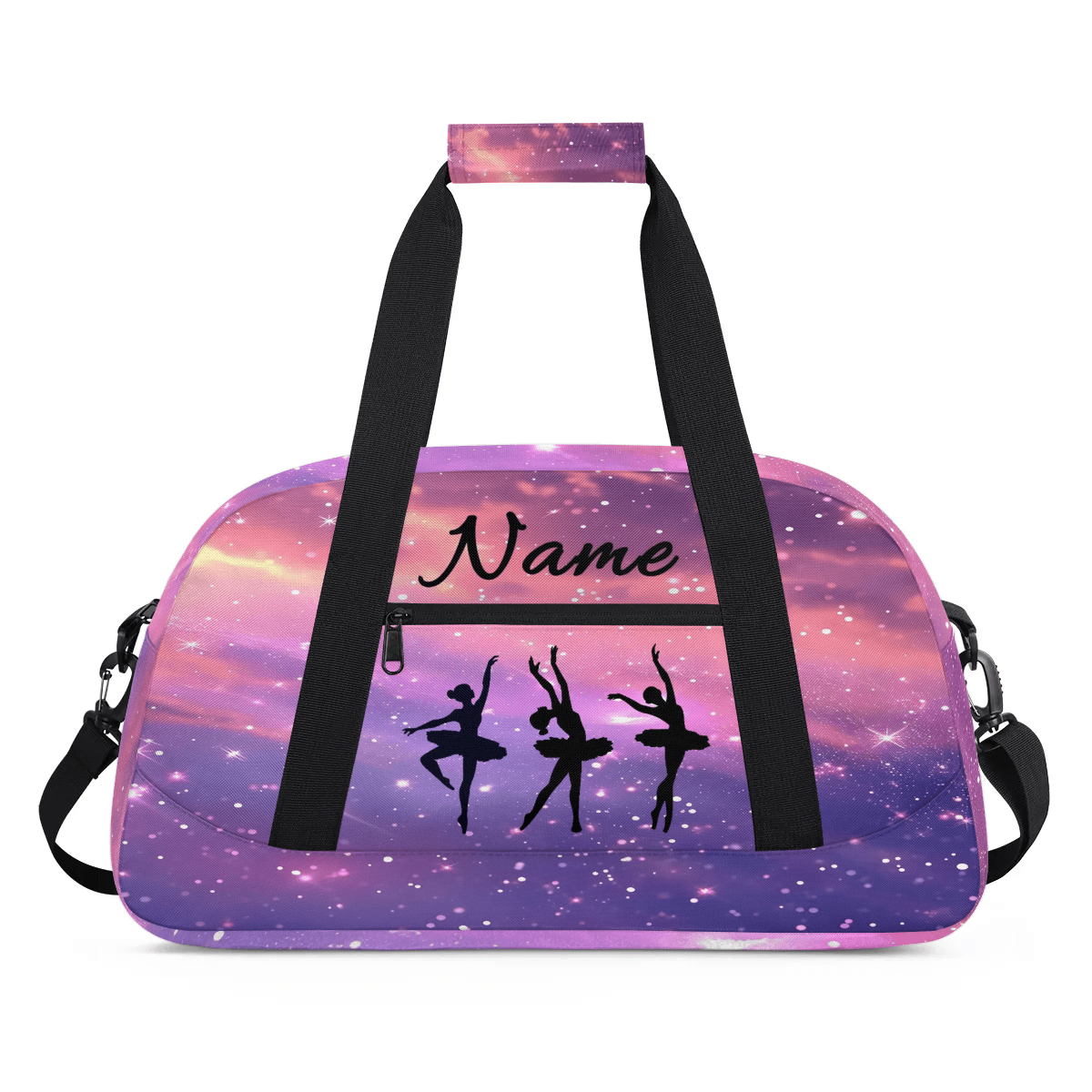 Qzaxky Custom Dance Bag Personalized Gym Bag Duffle Bag Large Dance Bag ...