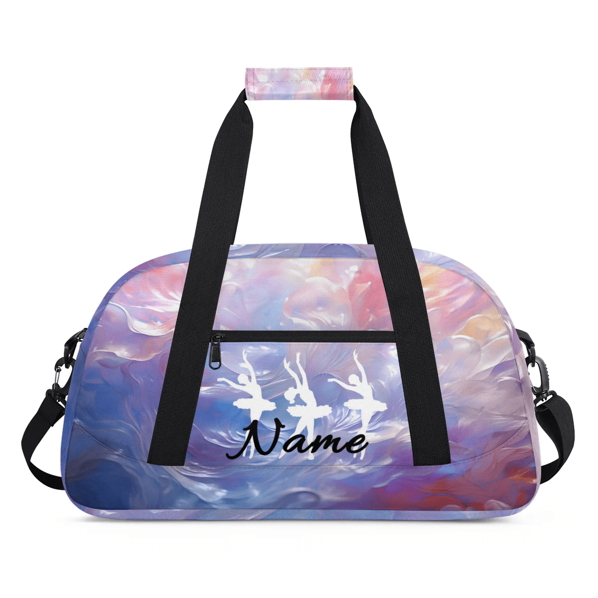 Qzaxky Custom Dance Bag Personalized Gym Bag Duffle Bag Large Dance ...