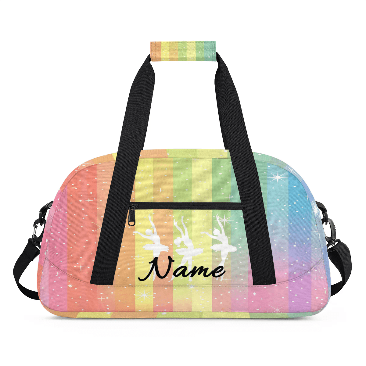 Qzaxky Custom Dance Bag Personalized Gym Bag Duffle Bag Large Dance ...