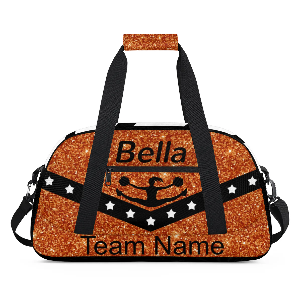 Qzaxky Personalized Cheer Bag Custom Cheerleading Bag Adjustable Gym ...