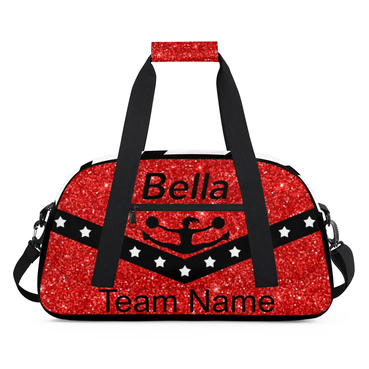 Qzaxky Personalized Cheer Bag Custom Cheerleading Bag Adjustable Gym ...