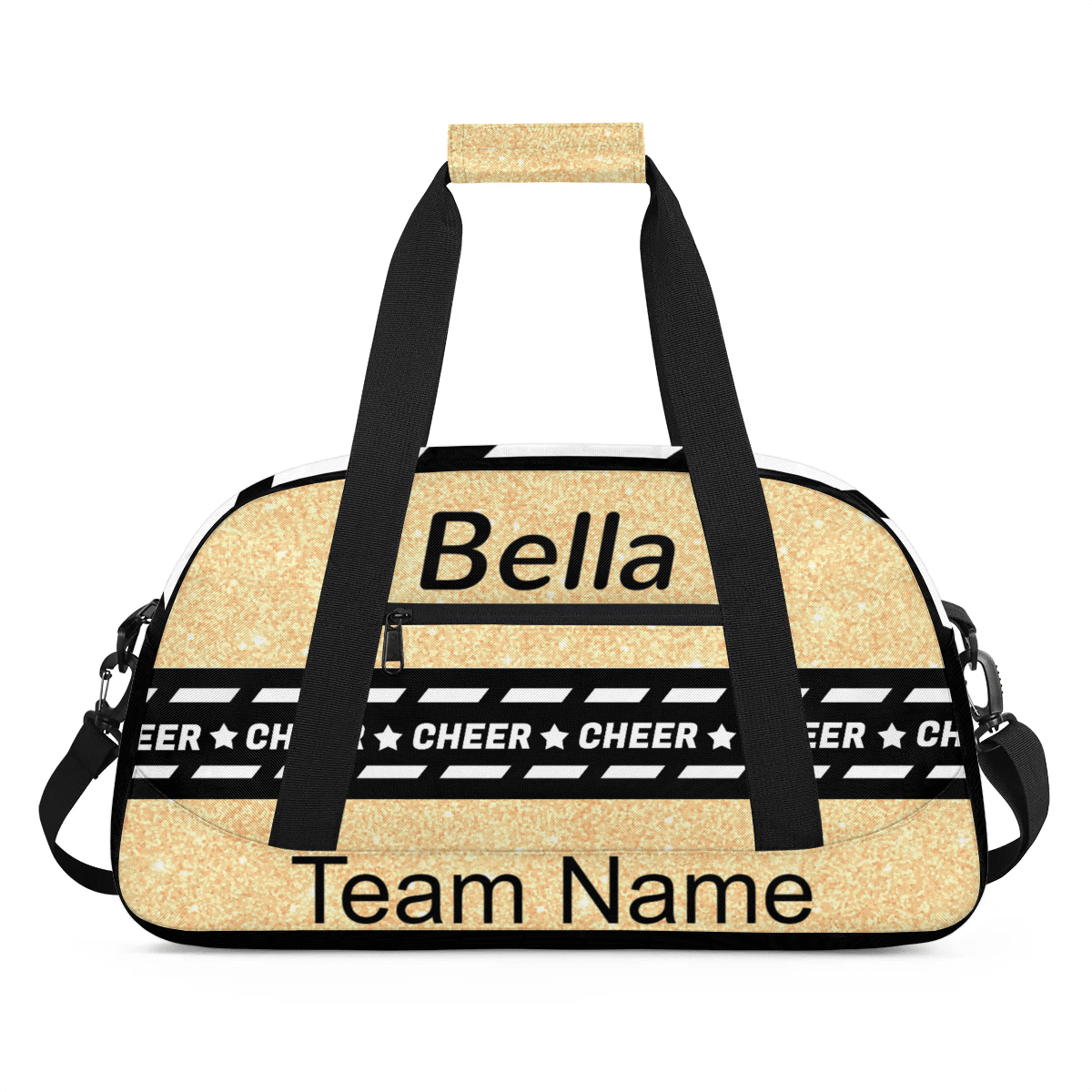 Qzaxky Personalized Cheer Bag Gym Bag Custom Duffle Bag Cheerleading ...