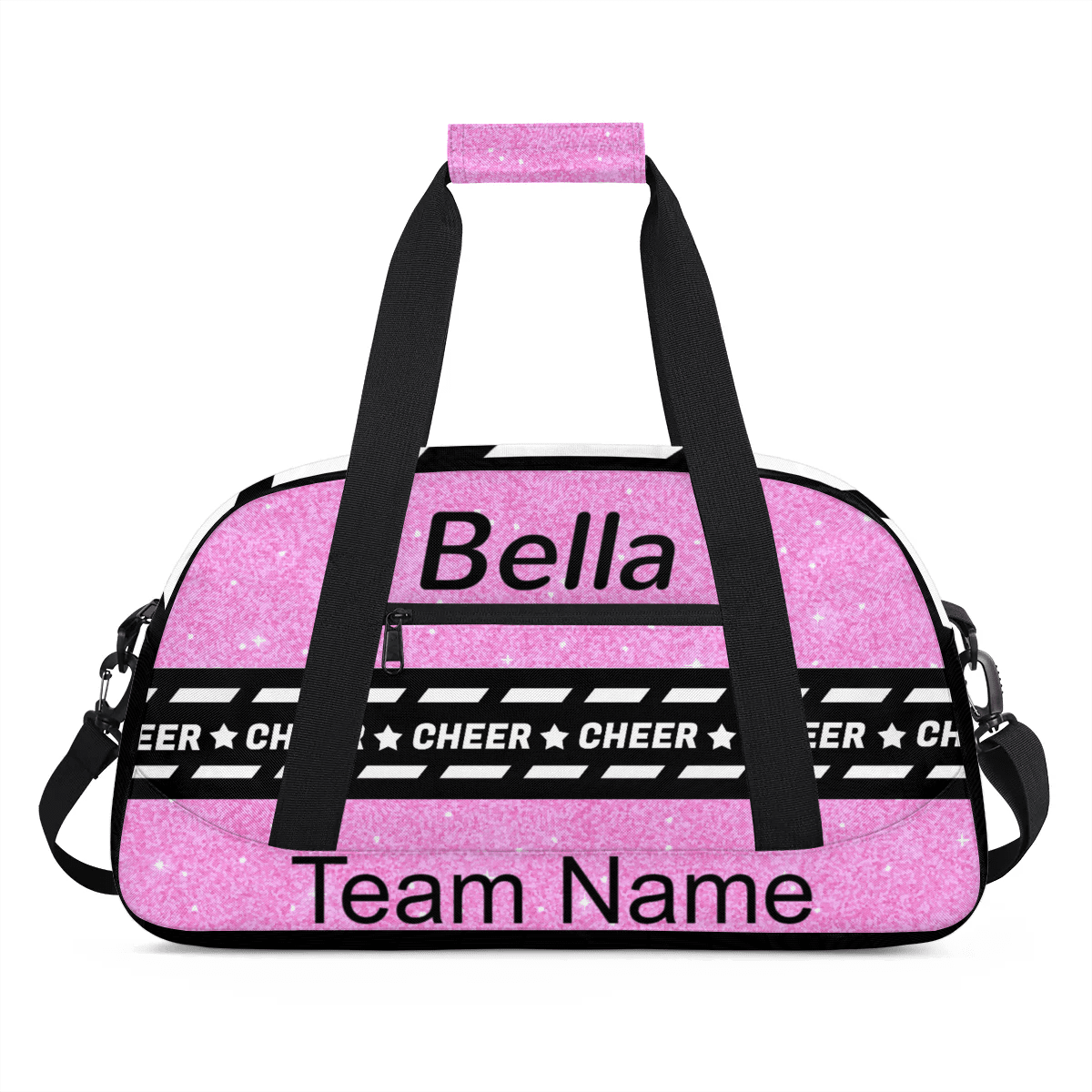 Qzaxky Personalized Cheer Bag Gym Bag Custom Duffle Bag Cheerleading ...