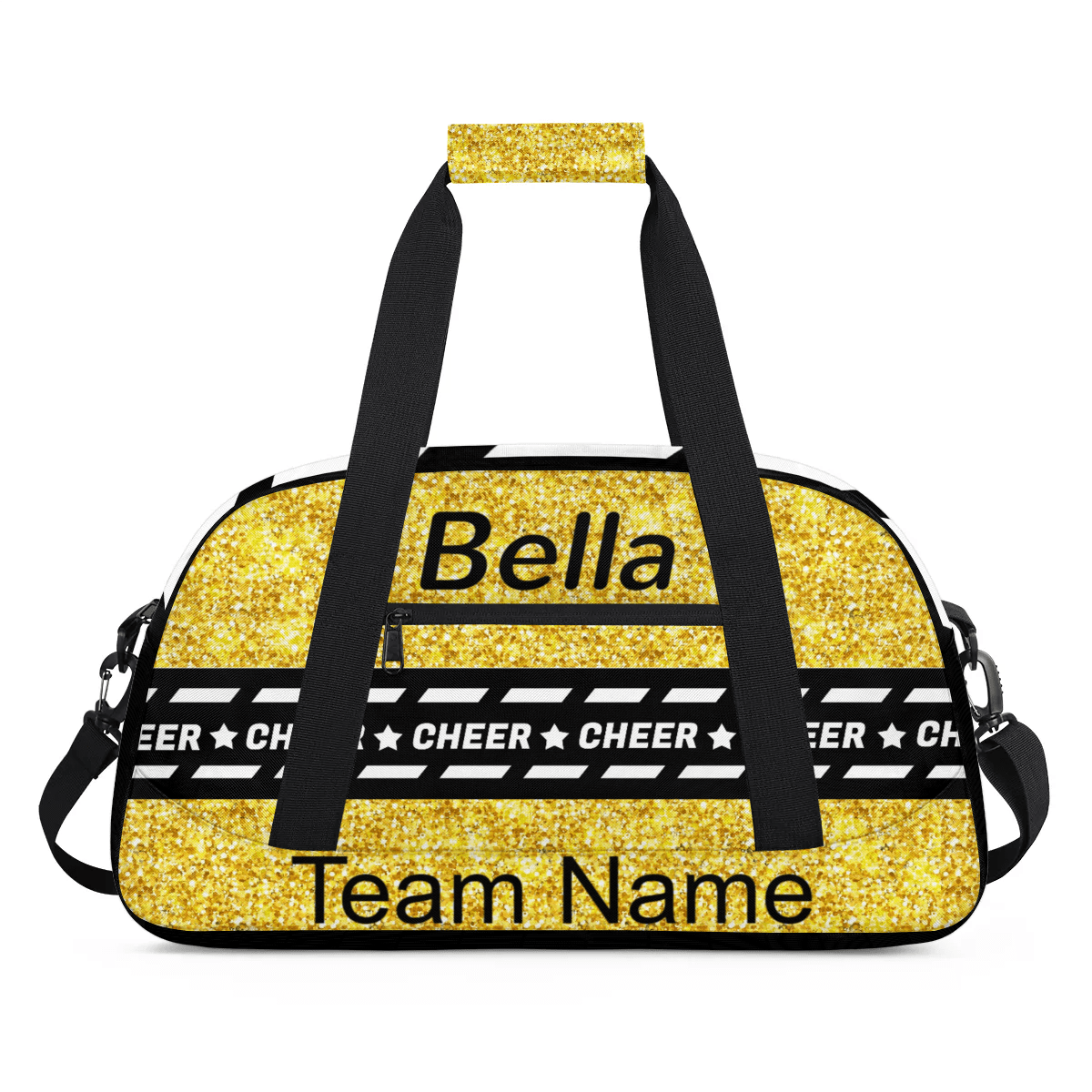 Qzaxky Personalized Cheer Bag Gym Bag Custom Duffle Bag Cheerleading ...