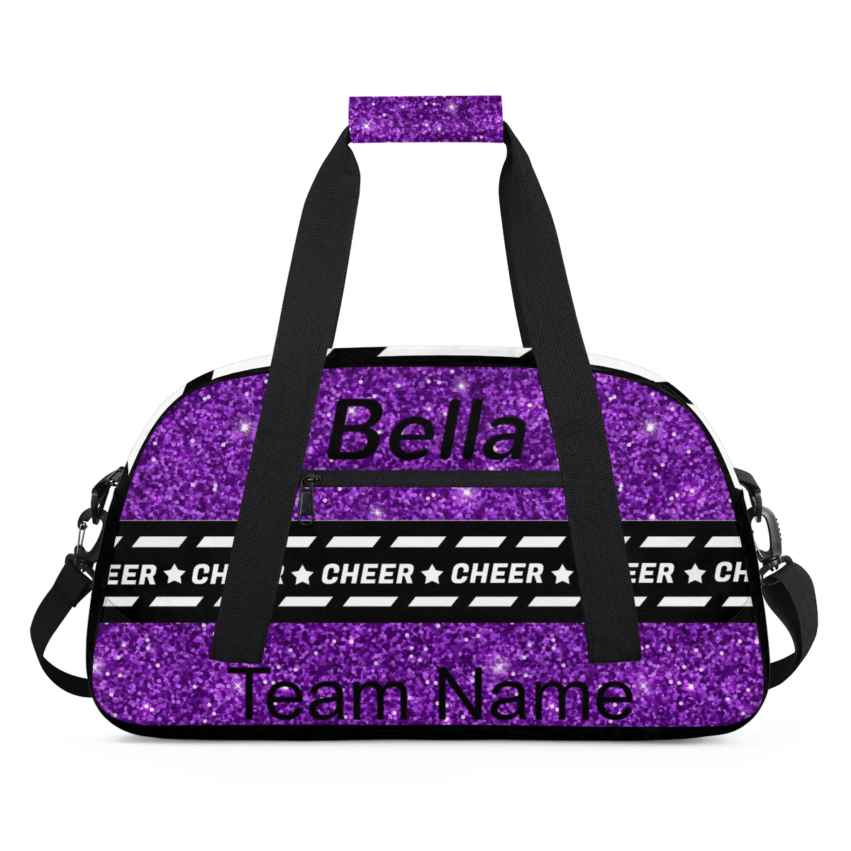Qzaxky Personalized Cheer Bag Gym Bag Custom Duffle Bag Cheerleading ...