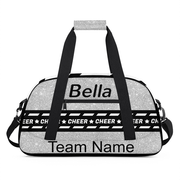 Qzaxky Personalized Cheer Bag Gym Bag Custom Duffle Bag Cheerleading ...