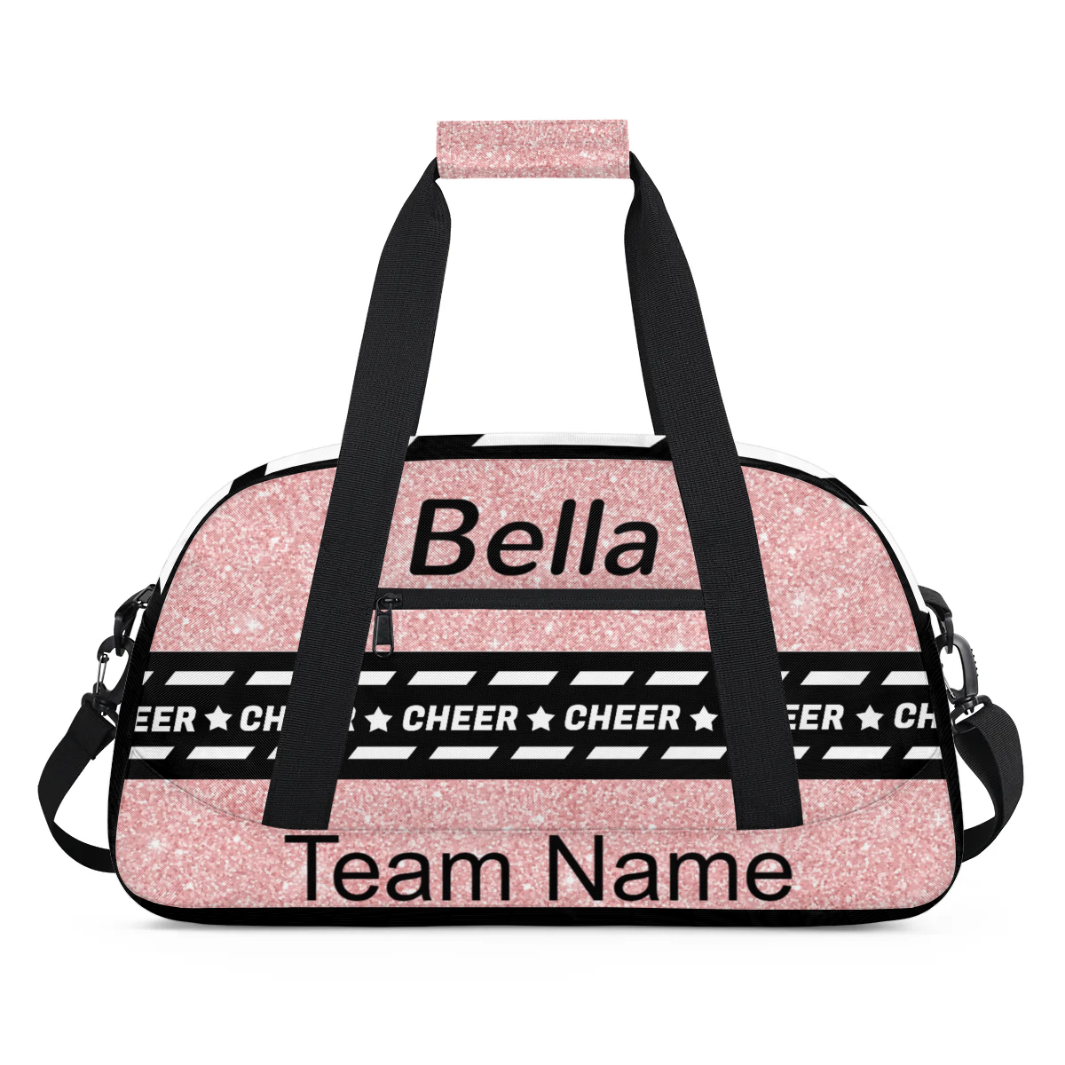 Qzaxky Personalized Cheer Bag Gym Bag Custom Duffle Bag Cheerleading ...