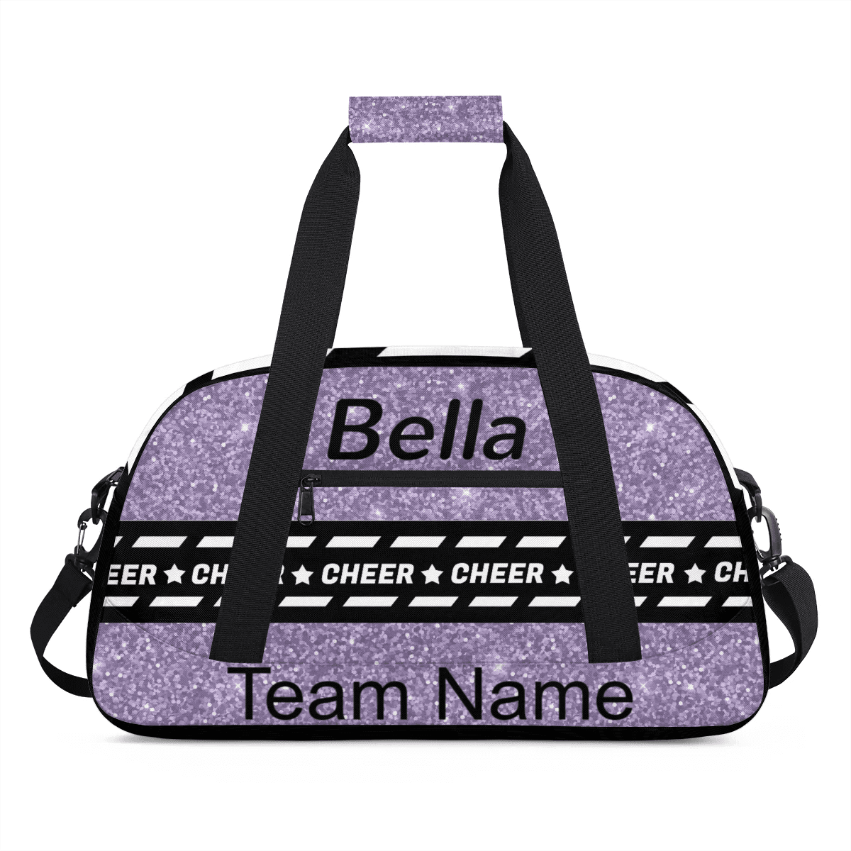 Qzaxky Personalized Cheer Bag Gym Bag Custom Duffle Bag Cheerleading ...