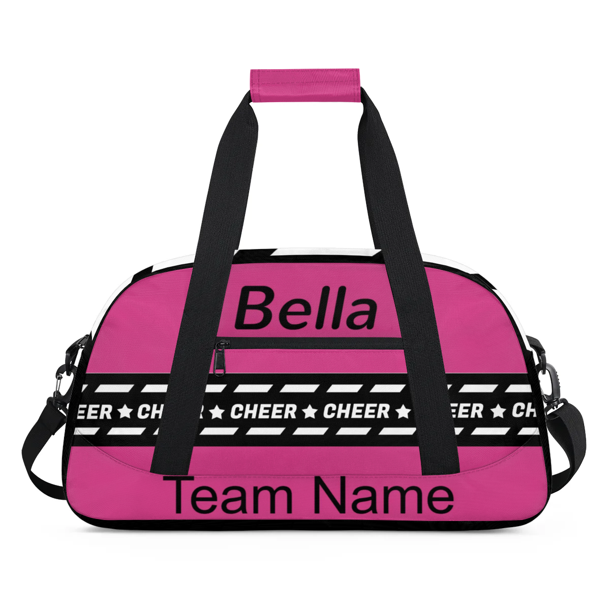 Qzaxky Personalized Cheer Bag Gym Bag Custom Duffle Bag Cheerleading ...