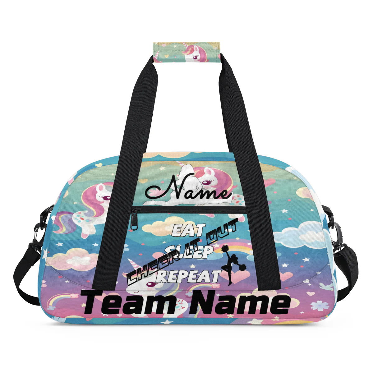 Qzaxky Personalized Dance Bag Gym Bag Custom Duffle Bag Large Dance Bag ...