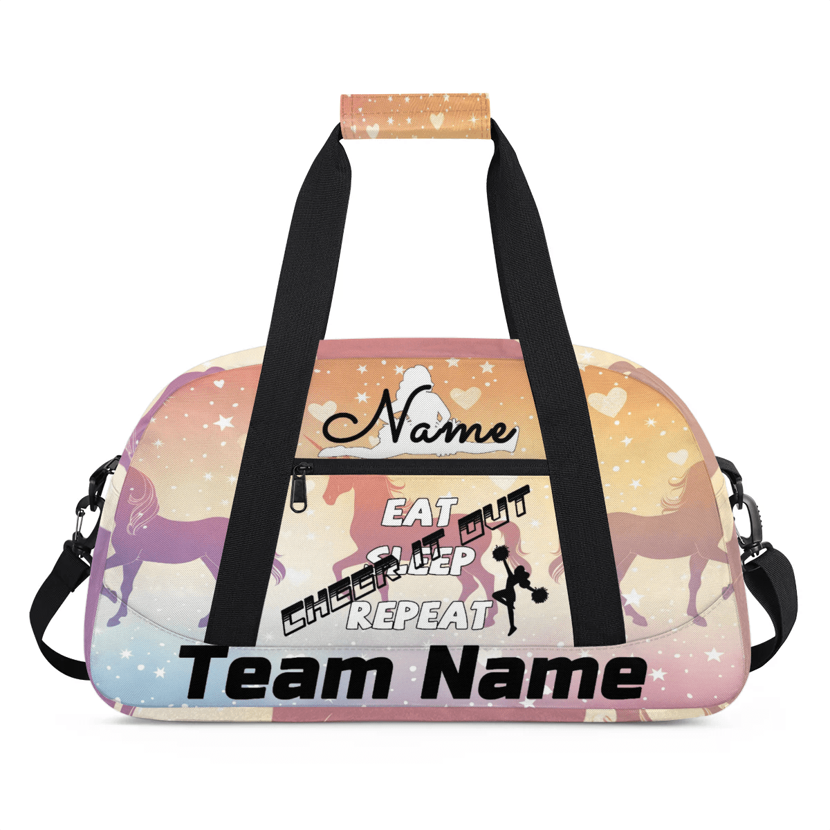 Qzaxky Personalized Dance Bag Gym Bag Custom Duffle Bag Large Dance Bag ...