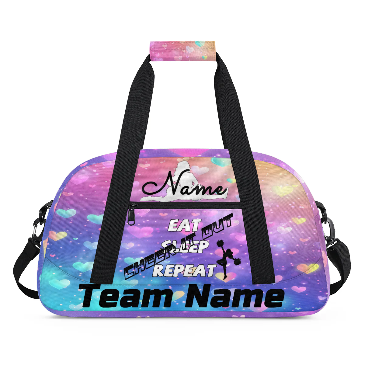 Qzaxky Personalized Dance Bag Gym Bag Custom Duffle Bag Large Dance Bag ...