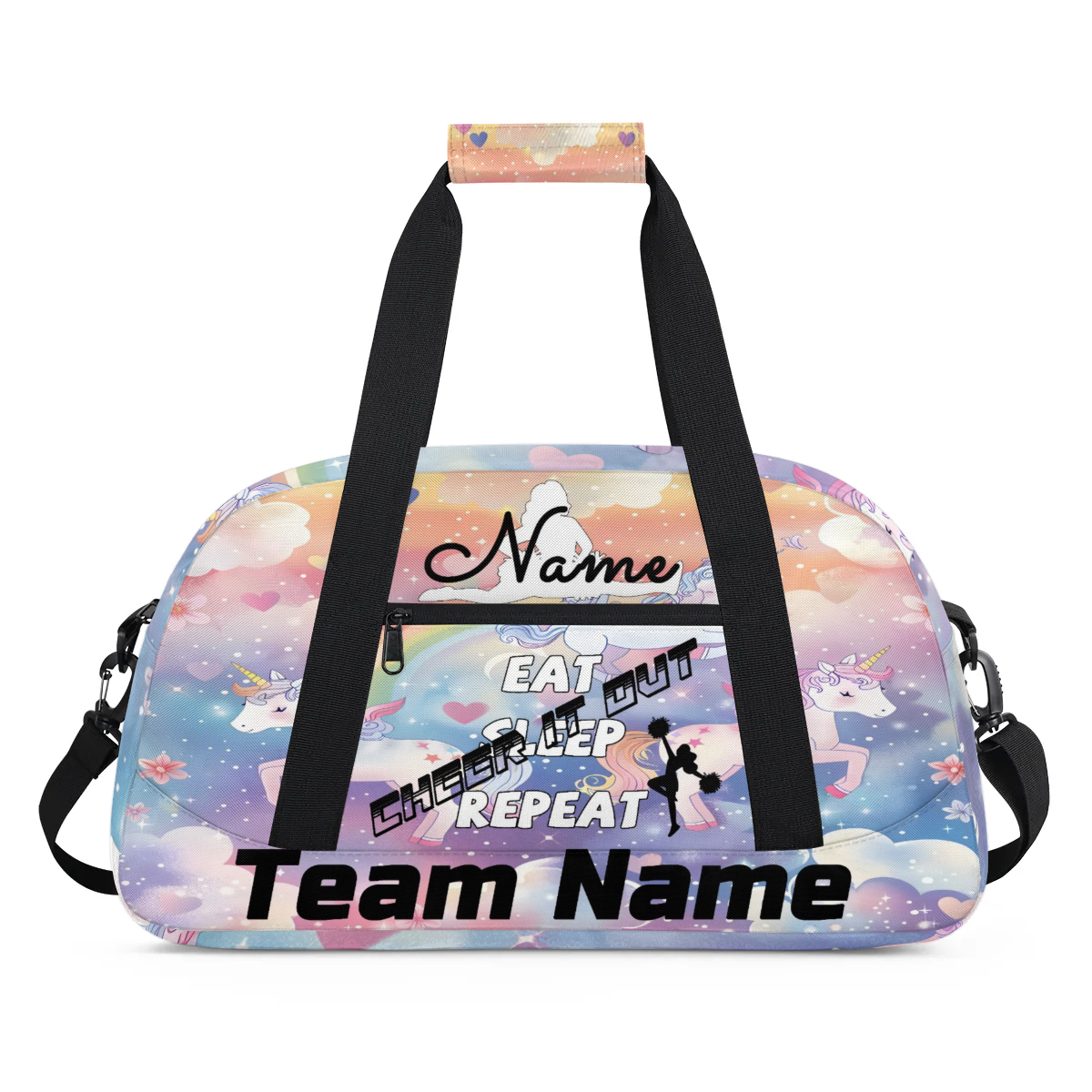 Qzaxky Personalized Dance Bag Gym Bag Custom Duffle Bag Large Dance Bag ...