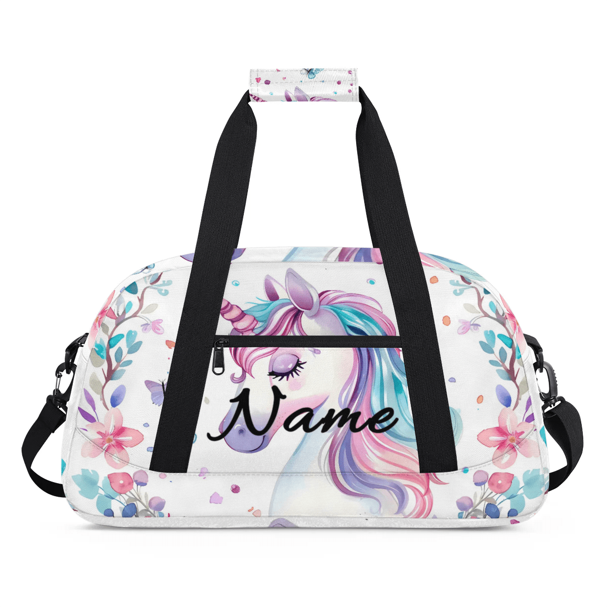 Qzaxky Personalized Dance Bag Gym Bag Custom Duffle Bag Large Dance Bag ...