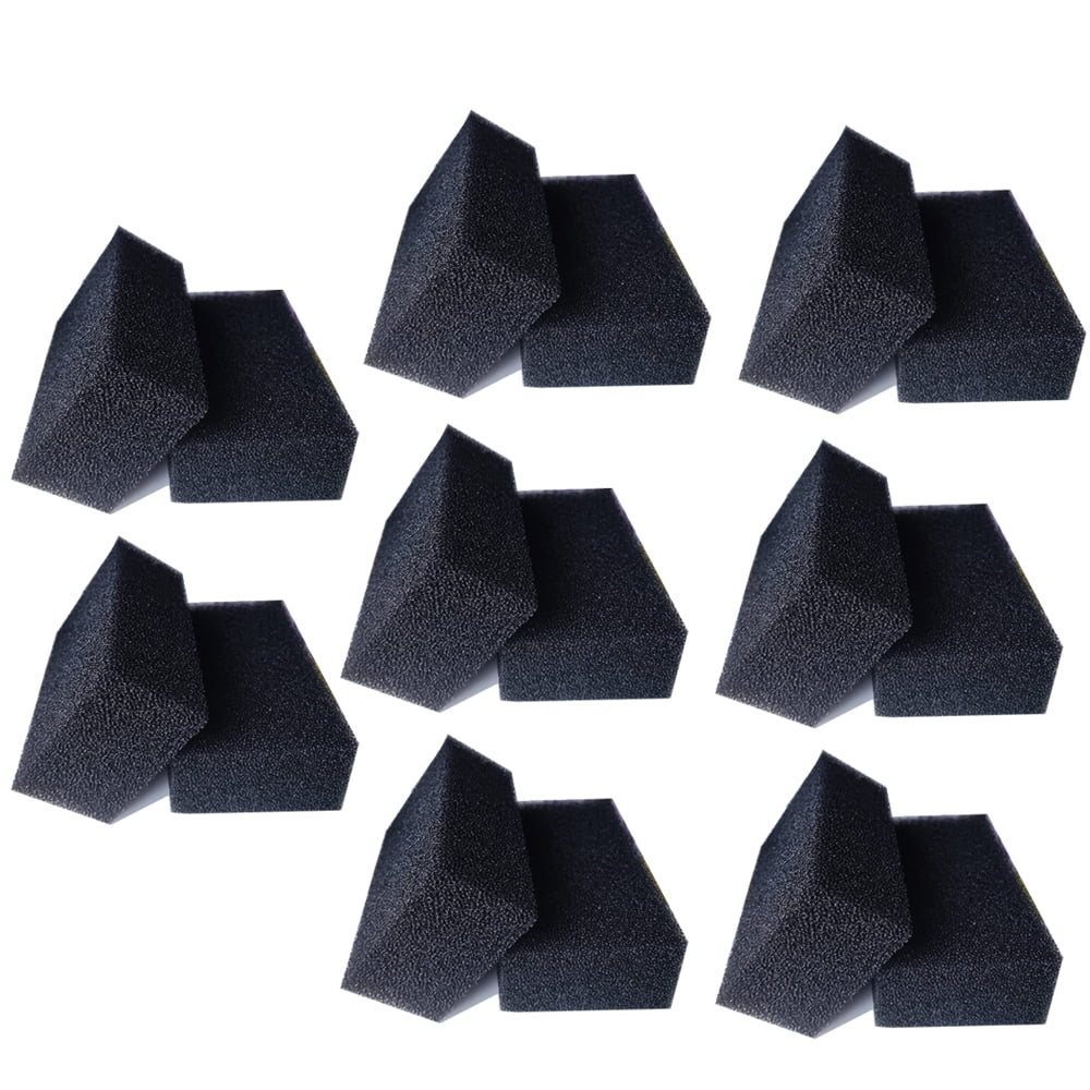 Qzbhct 16 Pack Foam Sponge Insert Cut-to-Size Filter Foam Sponges for ...