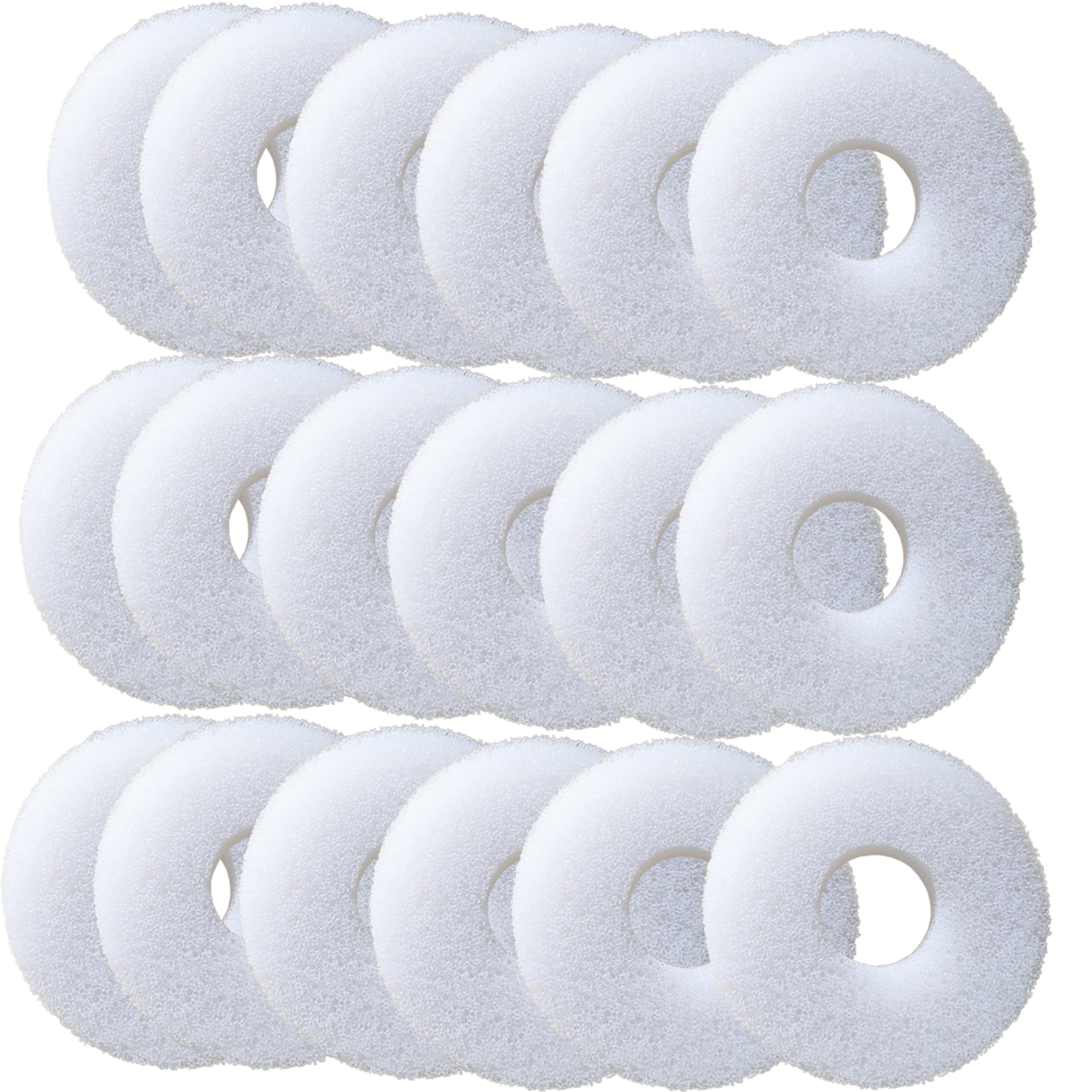 Qzbhct 18 Pcs Round Foam Filter Pads for Biorb Aquarium Bio Sponge ...