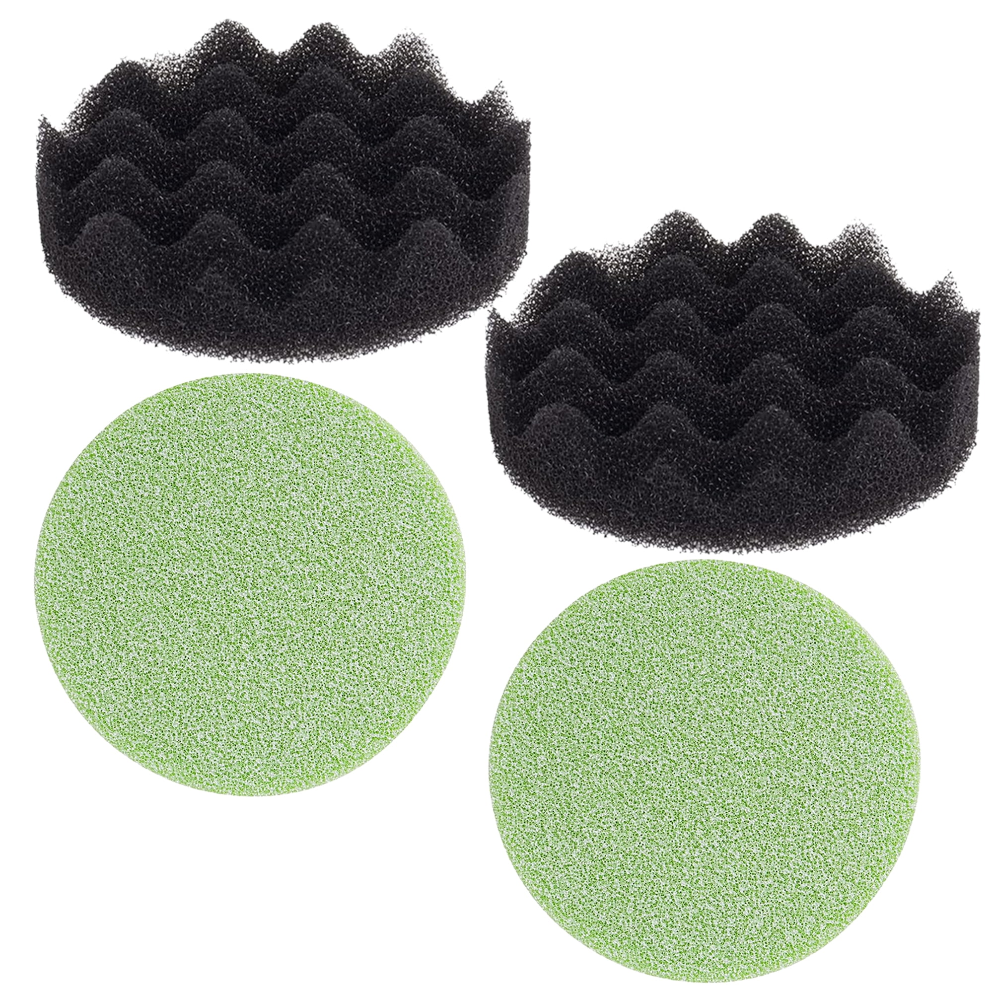 Qzbhct 2 Phosphate Remover Pad & 2 Bio-Foam Pad for Fluval Fx4 FX5 FX6 ...