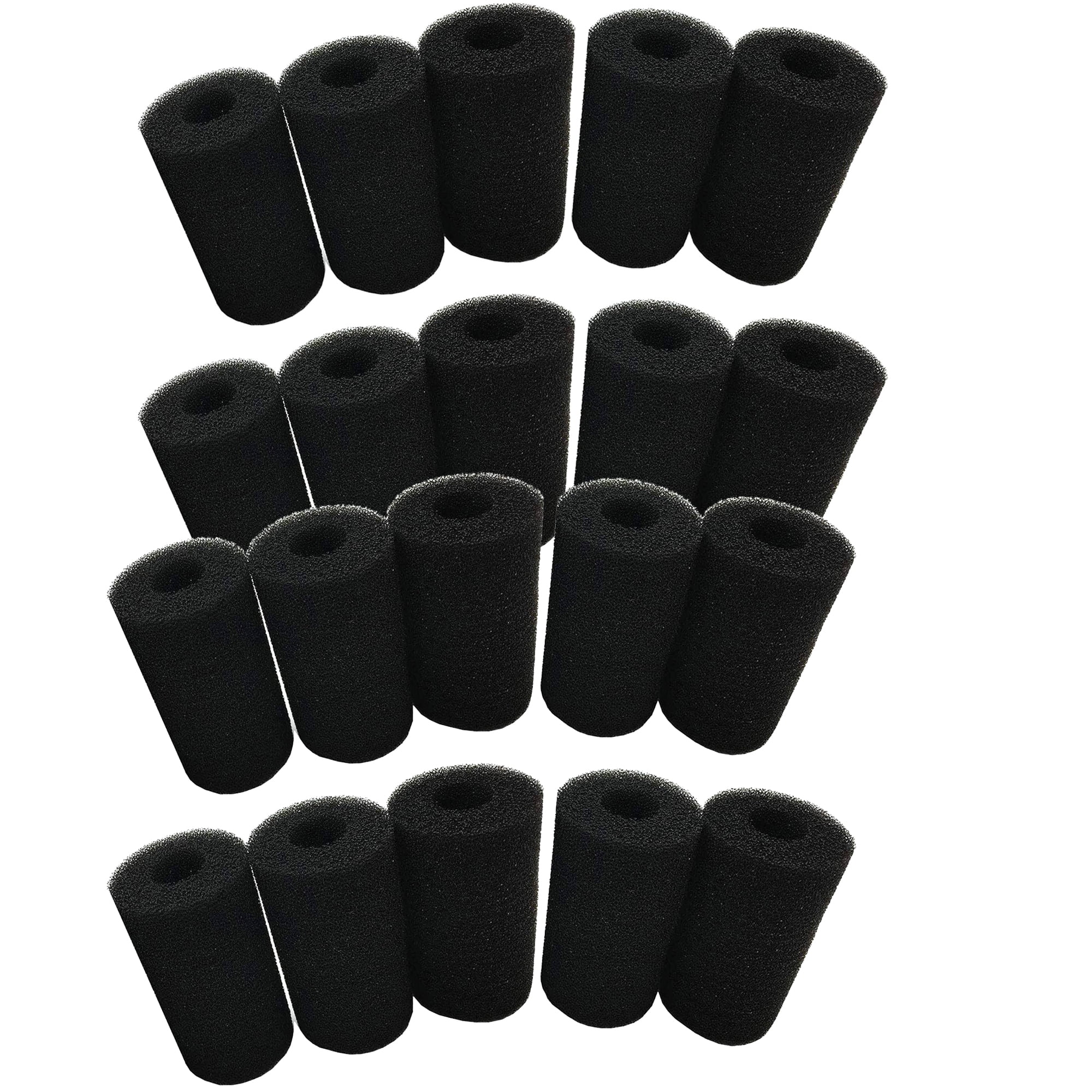 Qzbhct 20 Pack 0.39 inch Filter Foam for Hagen Fluval Edge Filtration ...