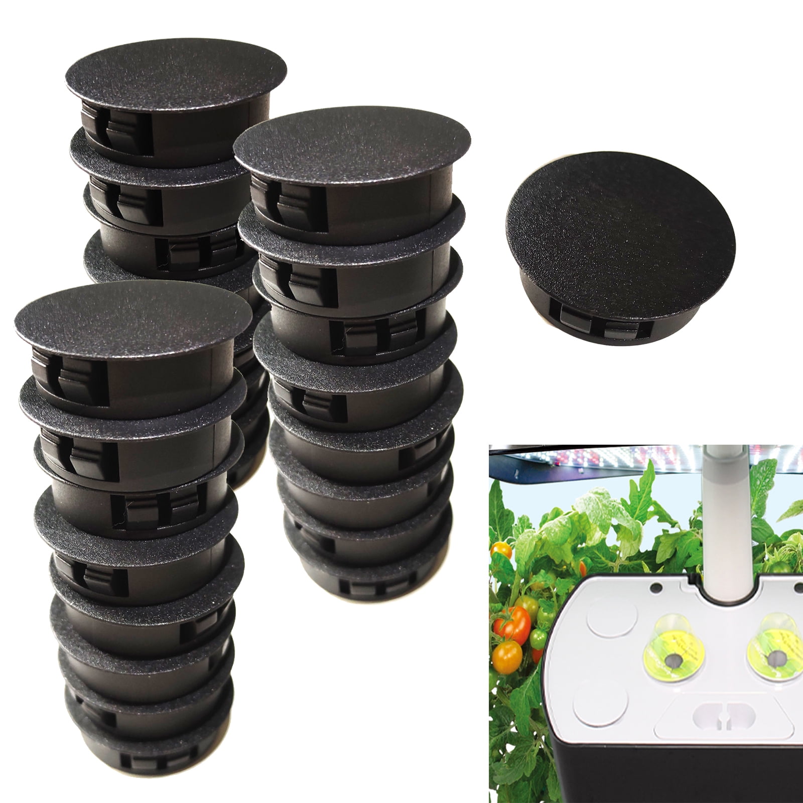Qzbhct 20 Pack Plant Spacer Kit Compatible with Aerogarden Spacer Lid ...