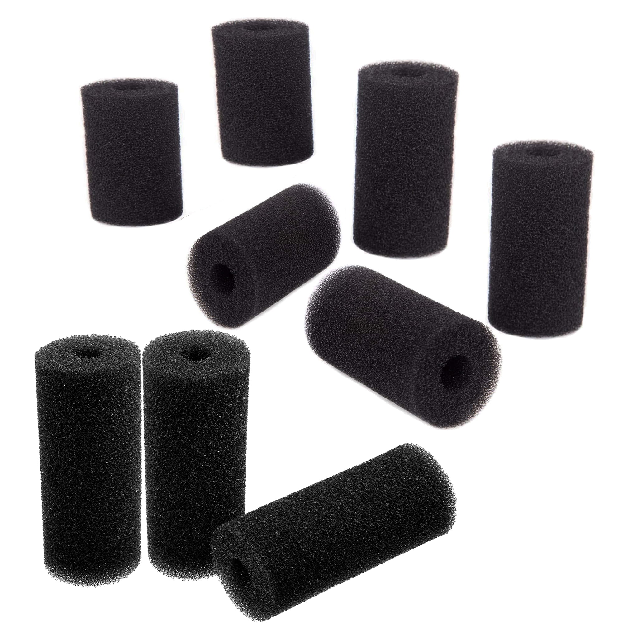Qzbhct 3 Size 9 Pack Pre Filter Sponge Aquarium Intake High-Porosity ...
