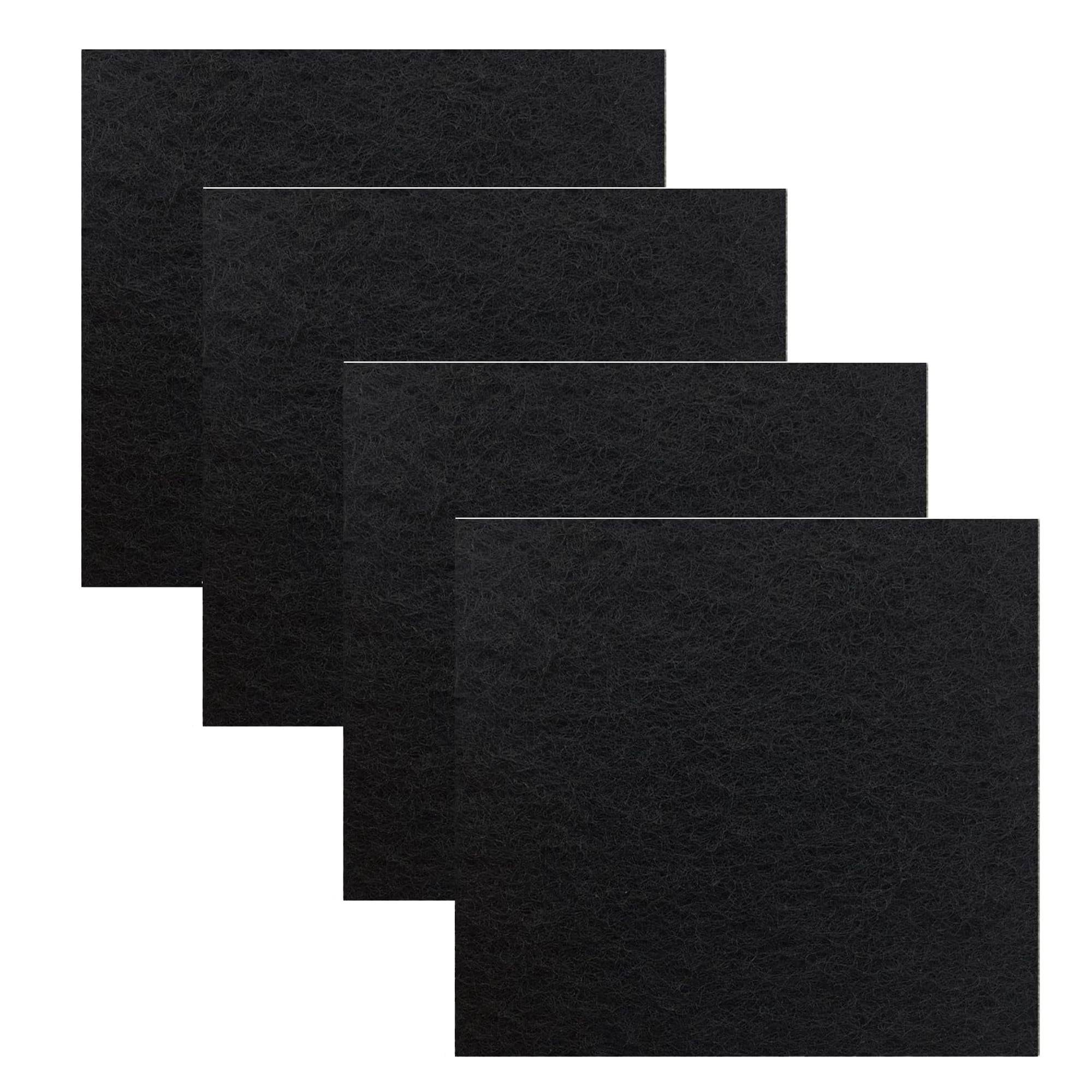 Qzbhct 4 Pack Activated Charcoal Filters for Cat Litter Boxes Charcoal ...