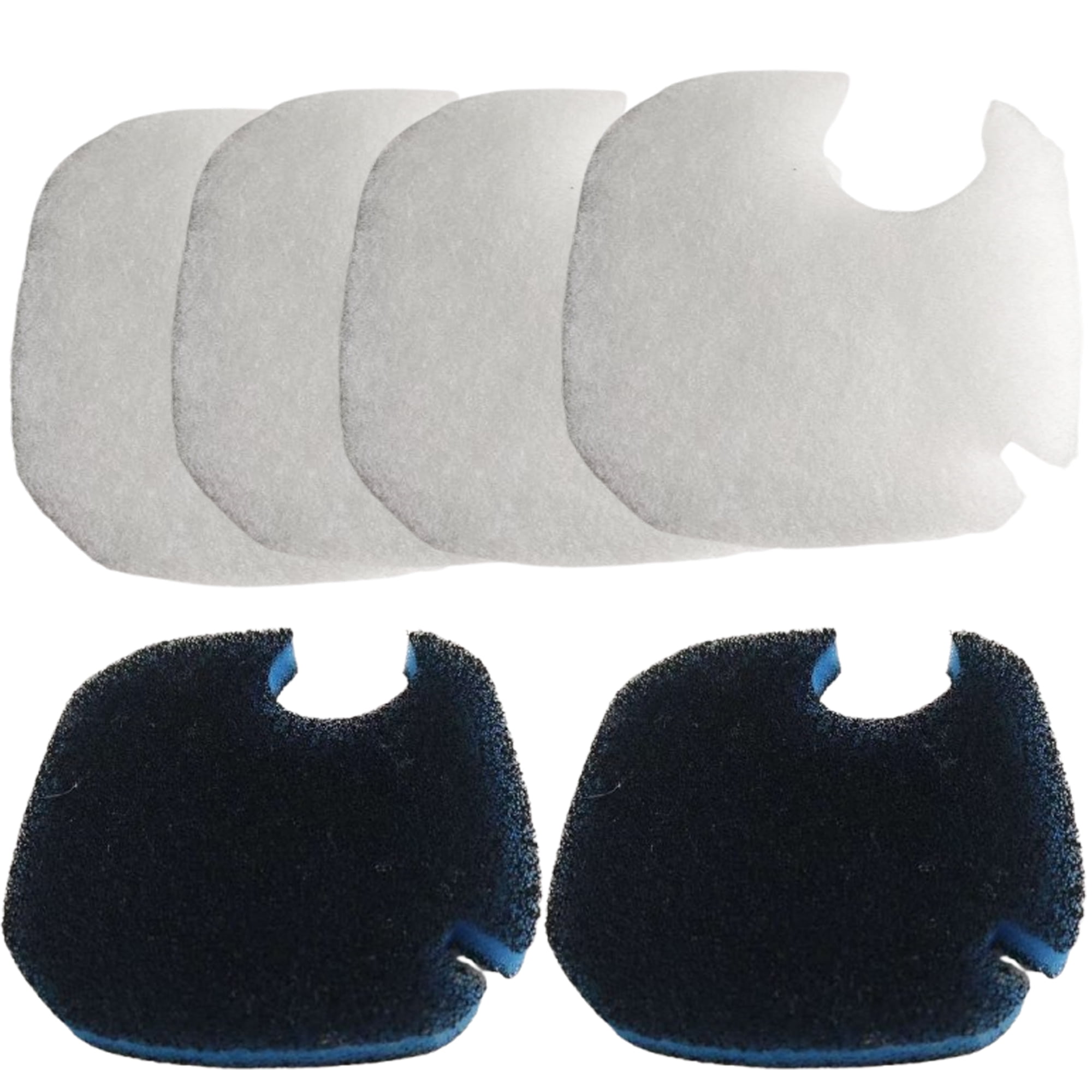 Qzbhct 4 Pcs Fine Filter Pads 2 Pcs 3-in-1 Coarse Filter for AM OSIJOY ...