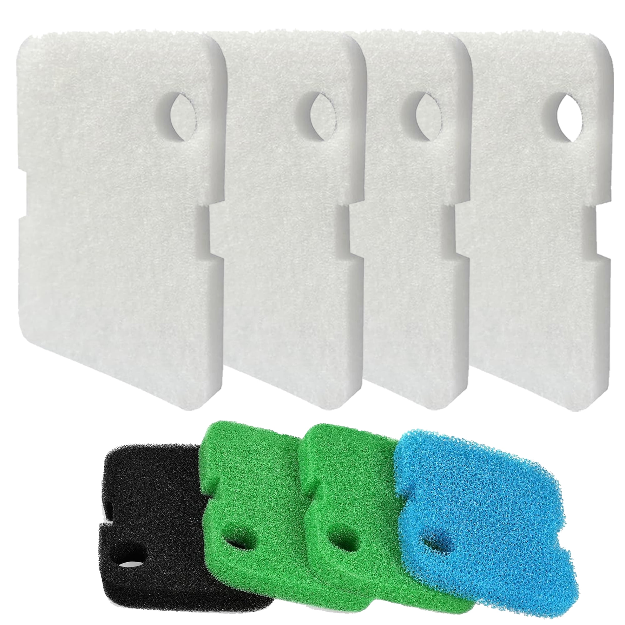 Qzbhct 4 Size Filter Foam Pads for Cascade 700/1000 CCF2UL/CCF3UL ...