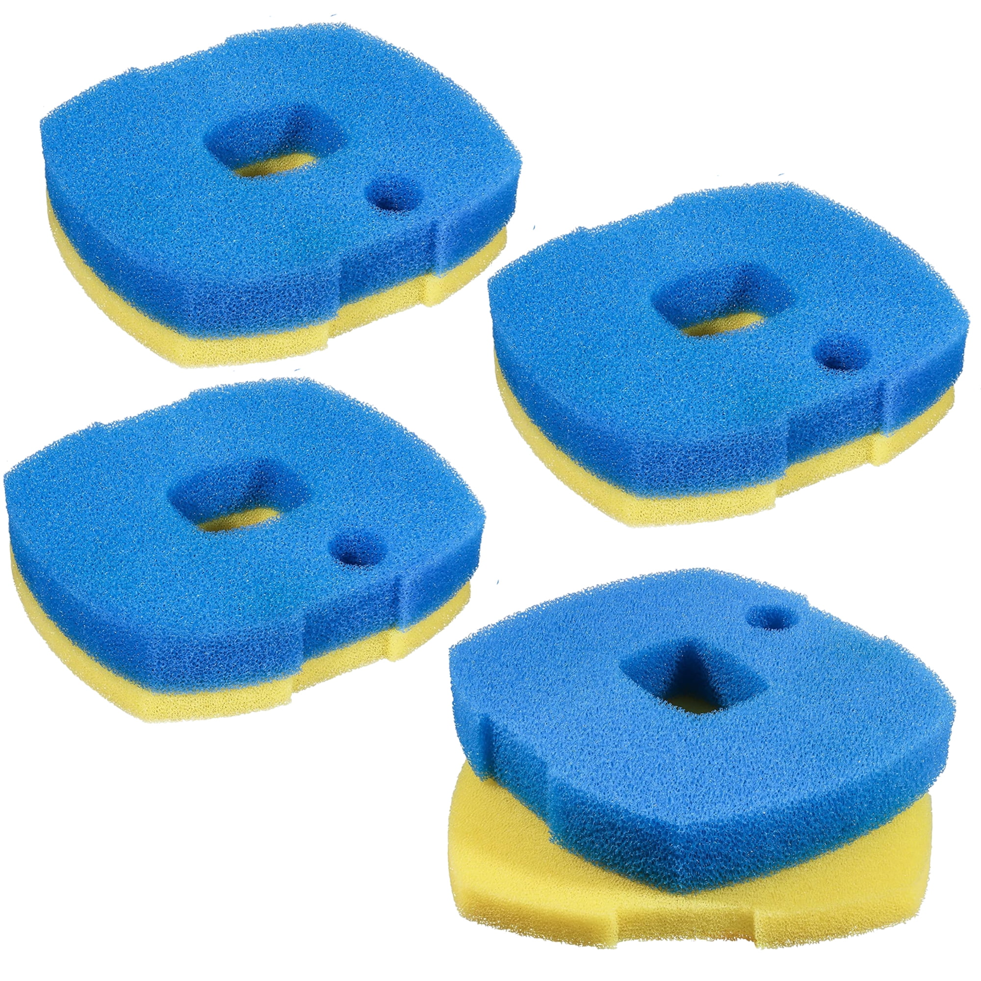 Qzbhct Blue and Yellow Sponge Filters Replacement for Pressure Pond ...