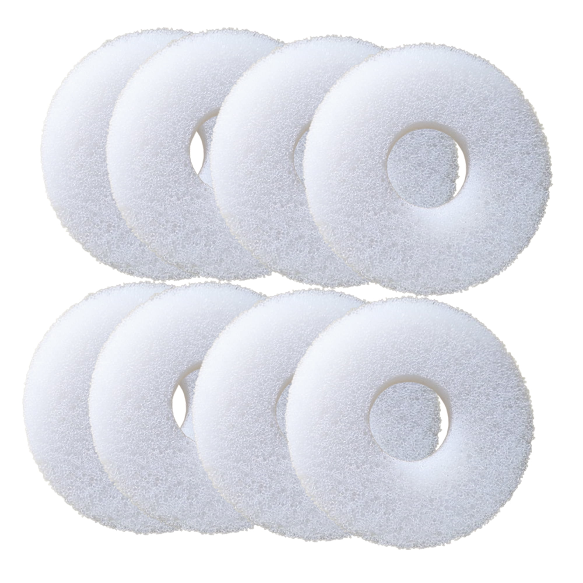 Qzbhct 8 Pcs Round Foam Filter Pads for Biorb Aquarium Bio Sponge ...