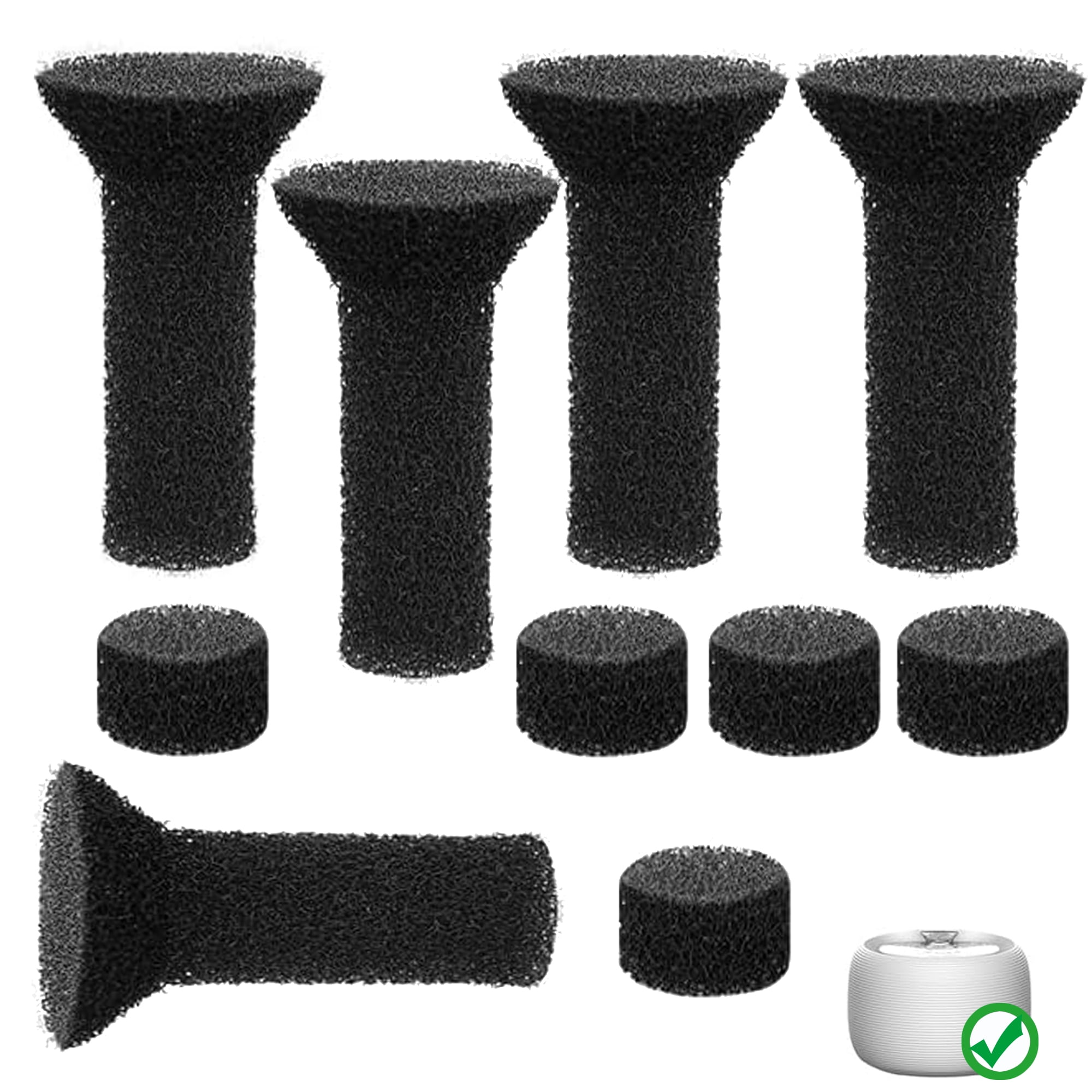 Qzbhct Pet Replacement Sponge Filters Replacement Pre Filter Sponges ...