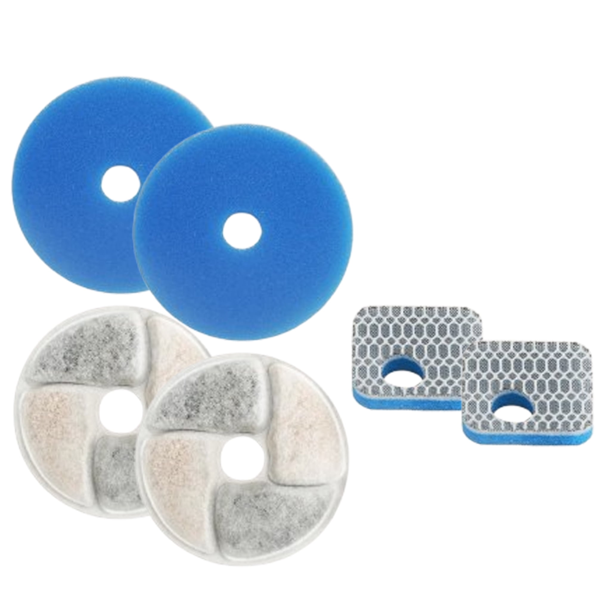 Qzbhct Pet Replacement Sponge Filters for Square 2.2L/73oz Stainless ...