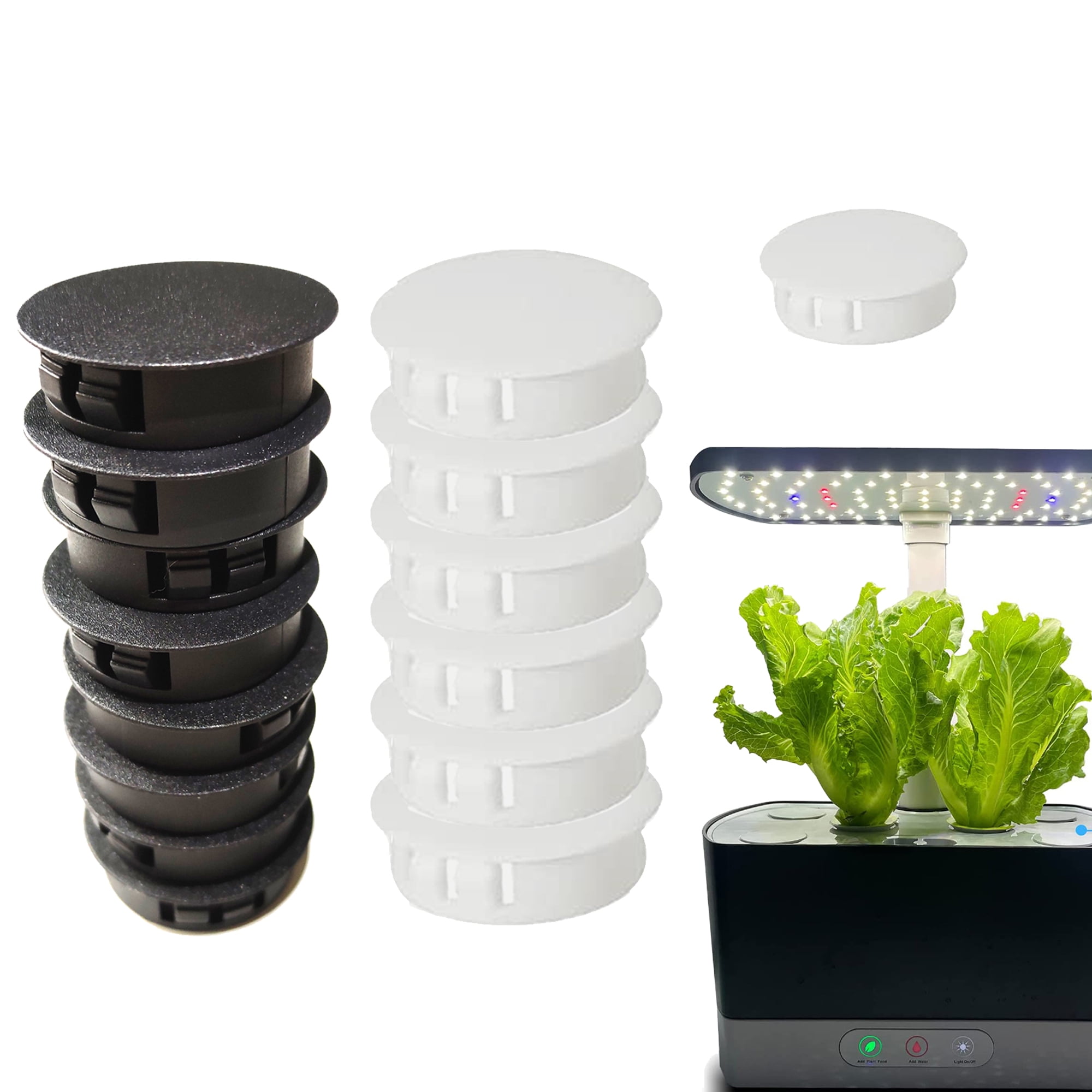 Qzbhct Plant Spacer Kit Compatible with Aerogarden Spacer Lid Cap for ...