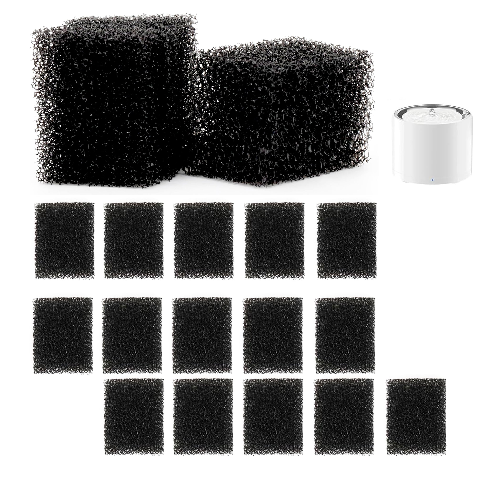 Qzbhct Replacement Pre Filter Sponges for E versweet 3 Pro/Solo 2/Solo ...