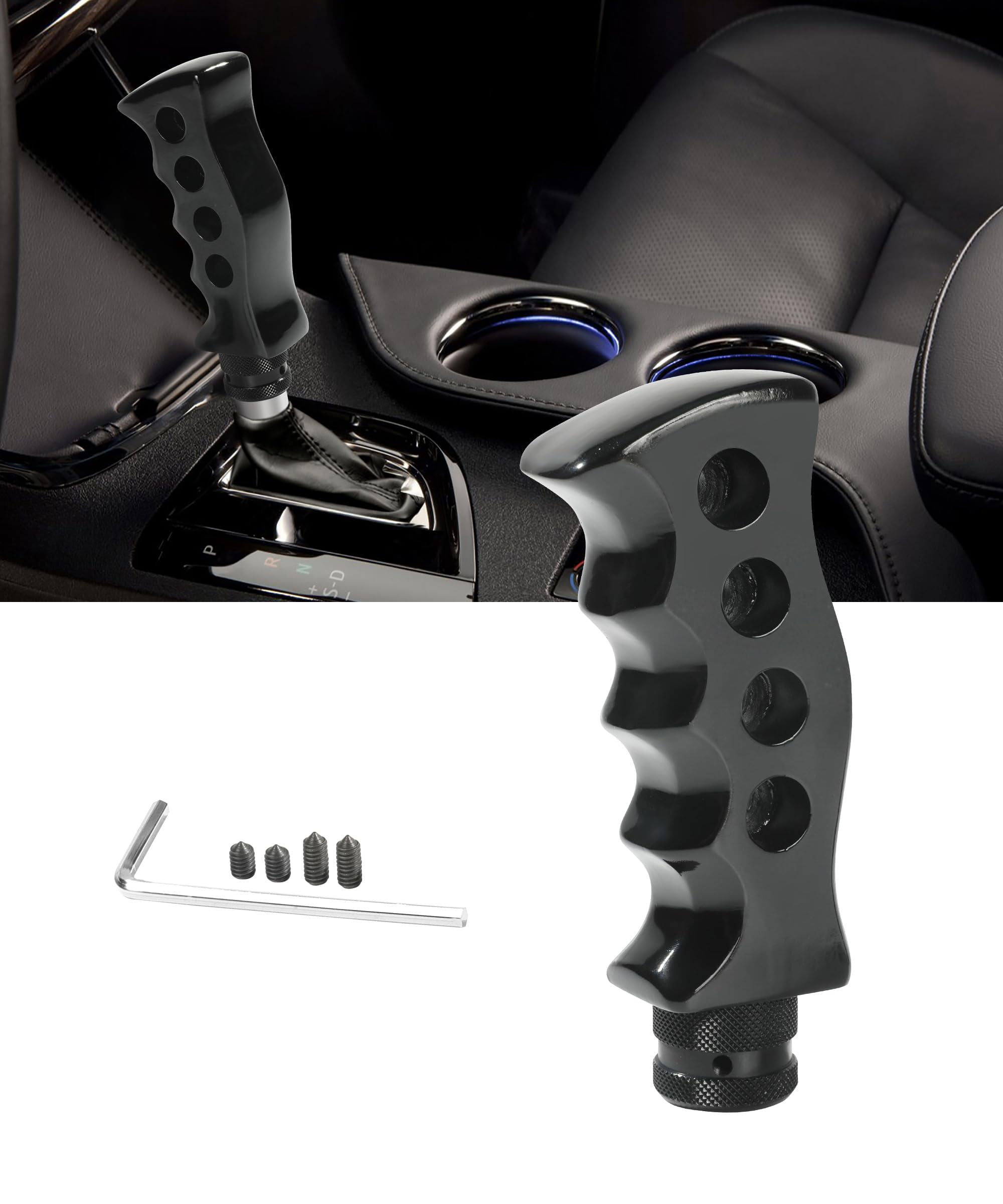 Qziulr Zlirfy Car Gear Shift Knob,Automatic Shift Knob,Car Accessories ...