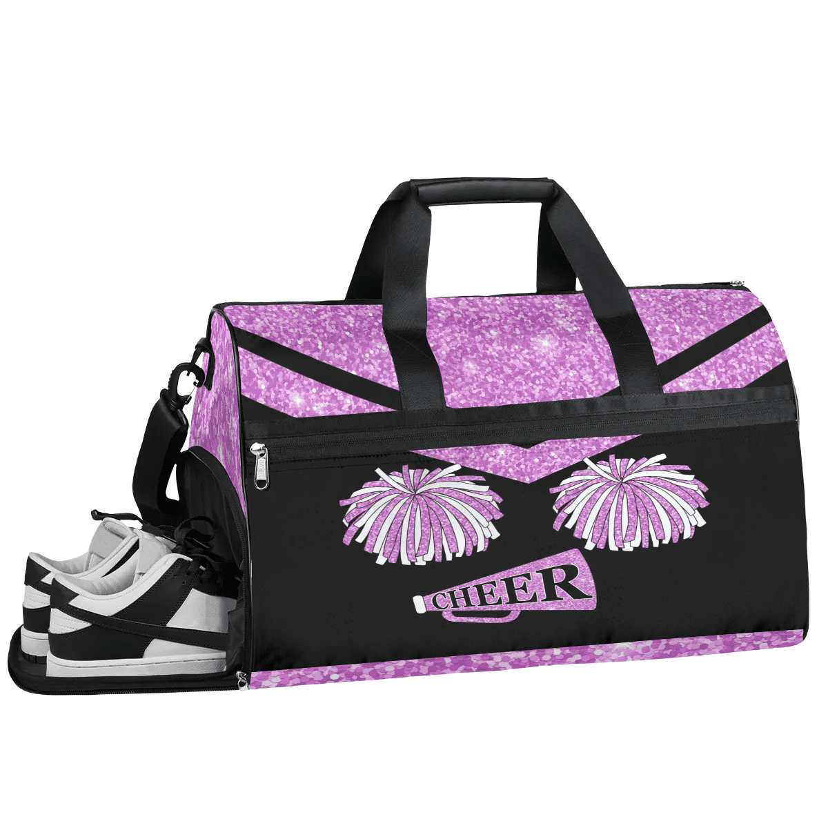 Qzjjjmy Cheerleader Bag for Girl Women Cheer Travel Duffle Bag with ...