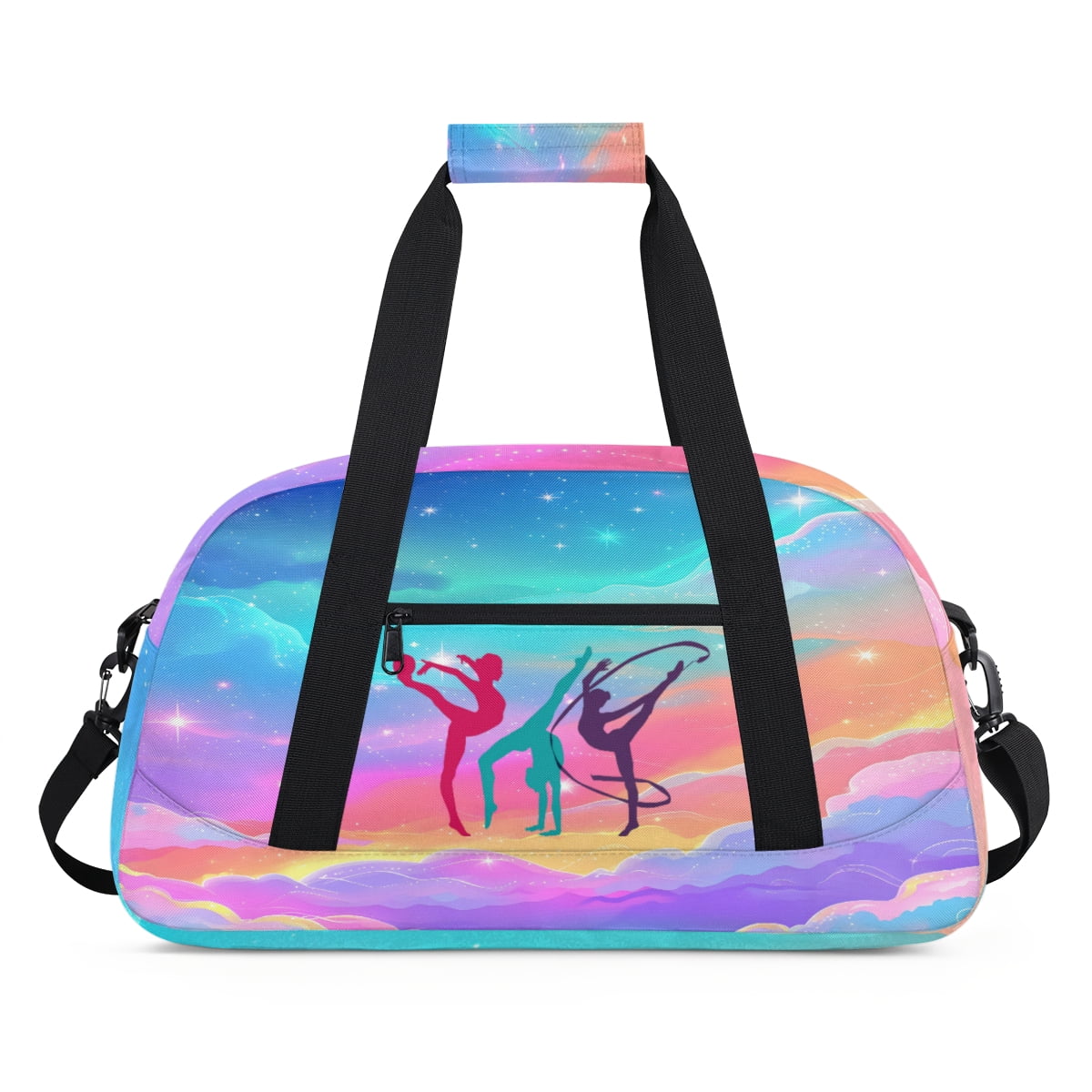 Qzjjjmy Dance Gymnastics Bag for Girls Duffle Bag Dance Travel and ...
