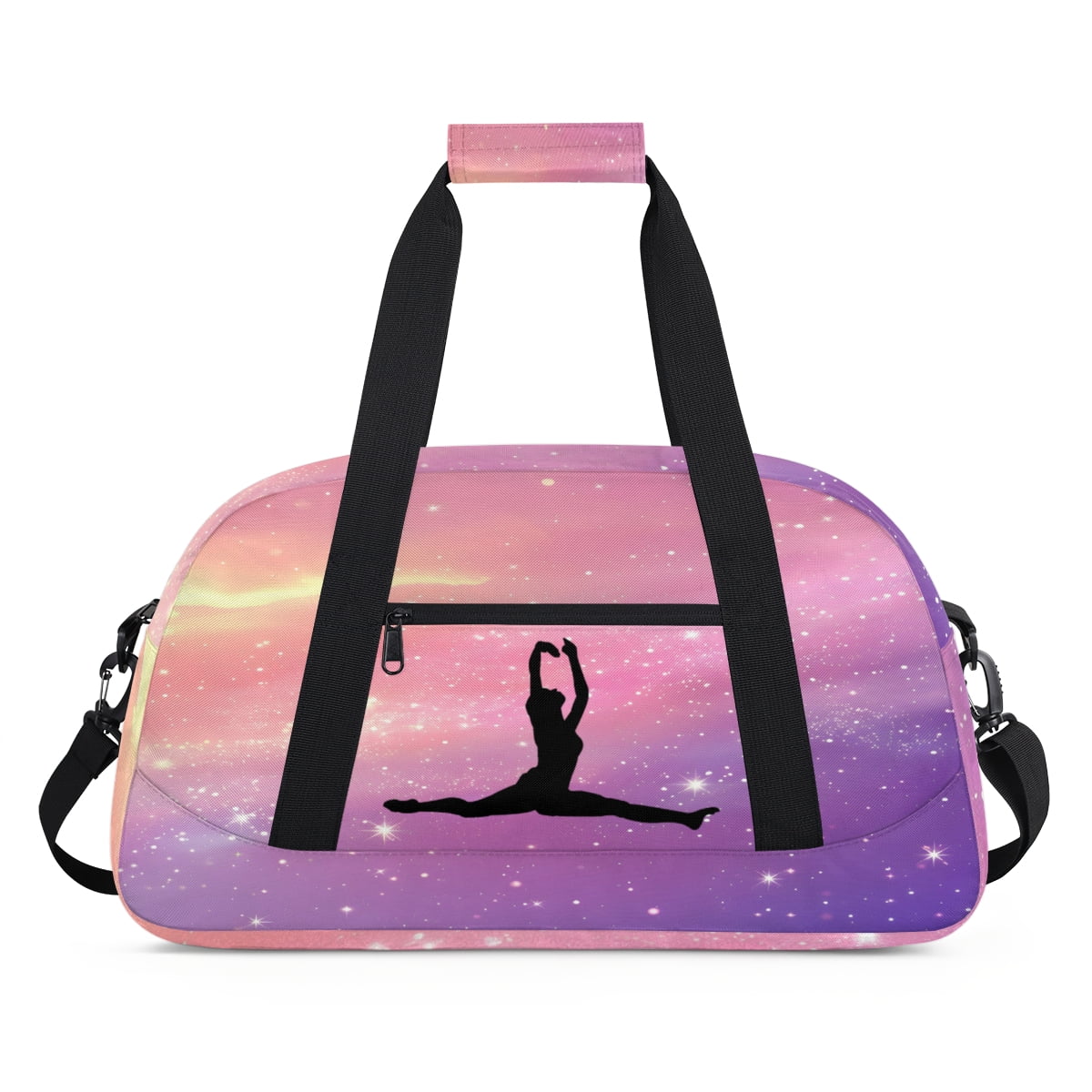 Qzjjjmy Dance Gymnastics Bag for Girls Duffle Bag Dance Travel and ...