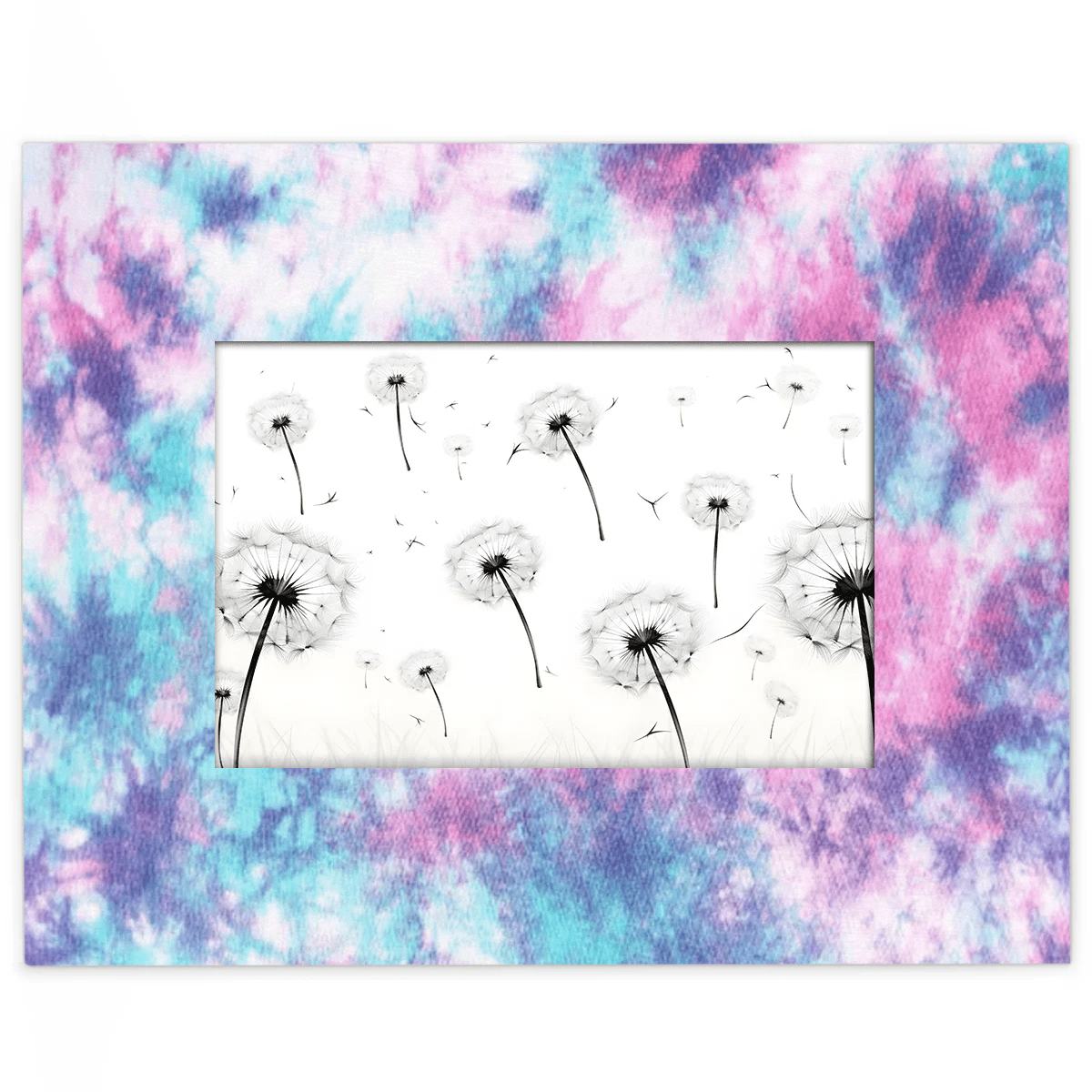 Qzjjjmy Rectangle Picture Frames 5x7 Abstract Blue Pink Photo Frames ...