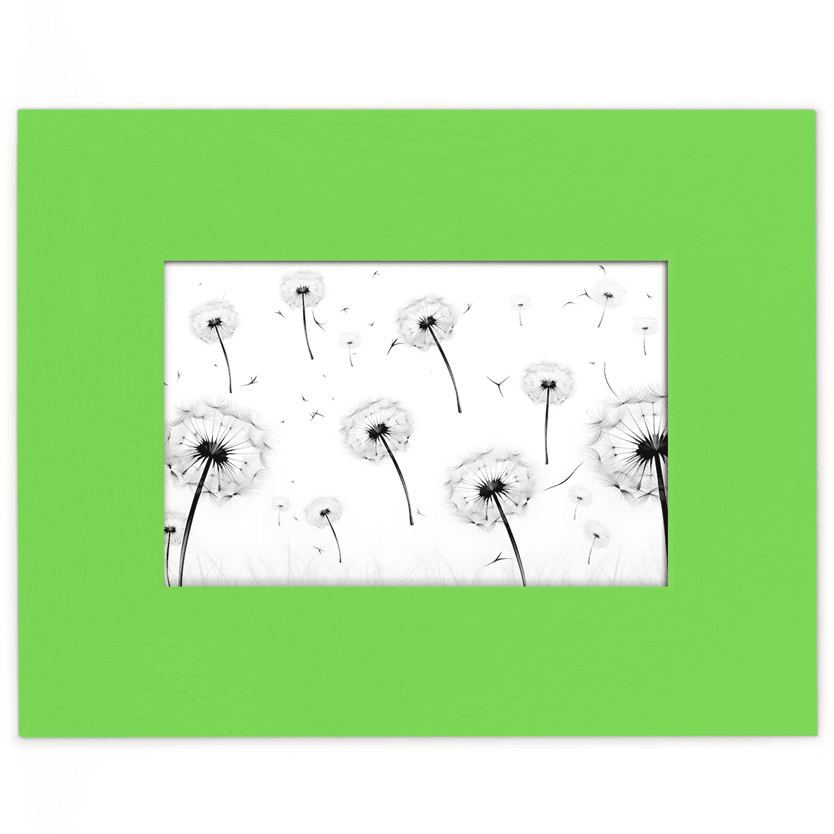 Qzjjjmy Rectangle Picture Frames 5x7 Green Photo Frames for Wall ...