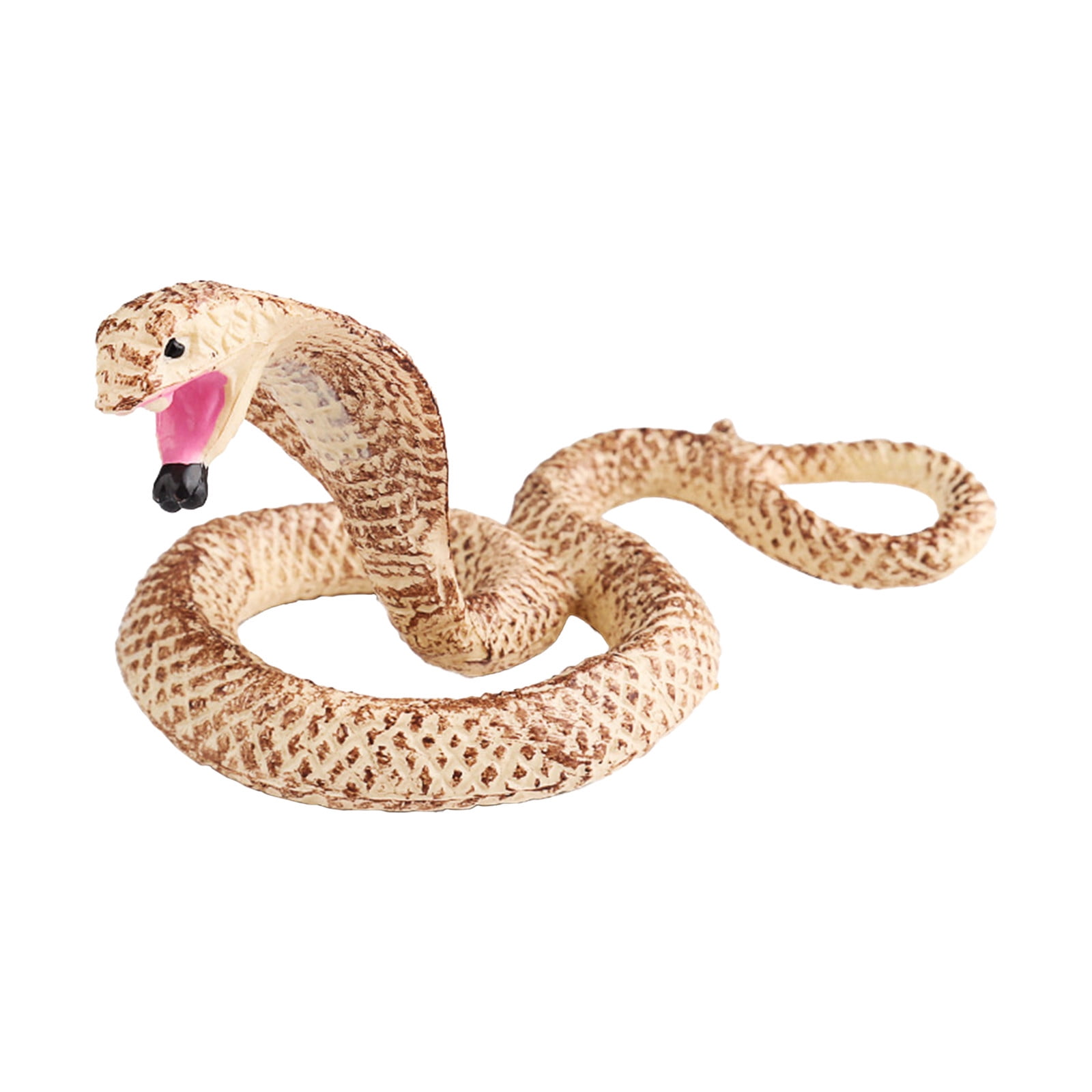 R-374 A Realistic Tpr Snake Figure Cobra Style For Bird Repellent ...