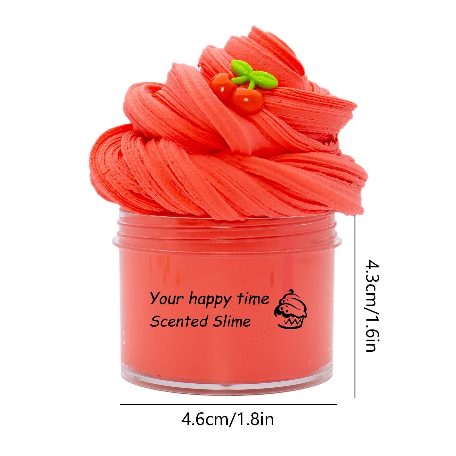 R 70Ml Furry Cloud Butter Slime Clay Toy Non Settling With Accessories Diy Noodles Stretchy ...