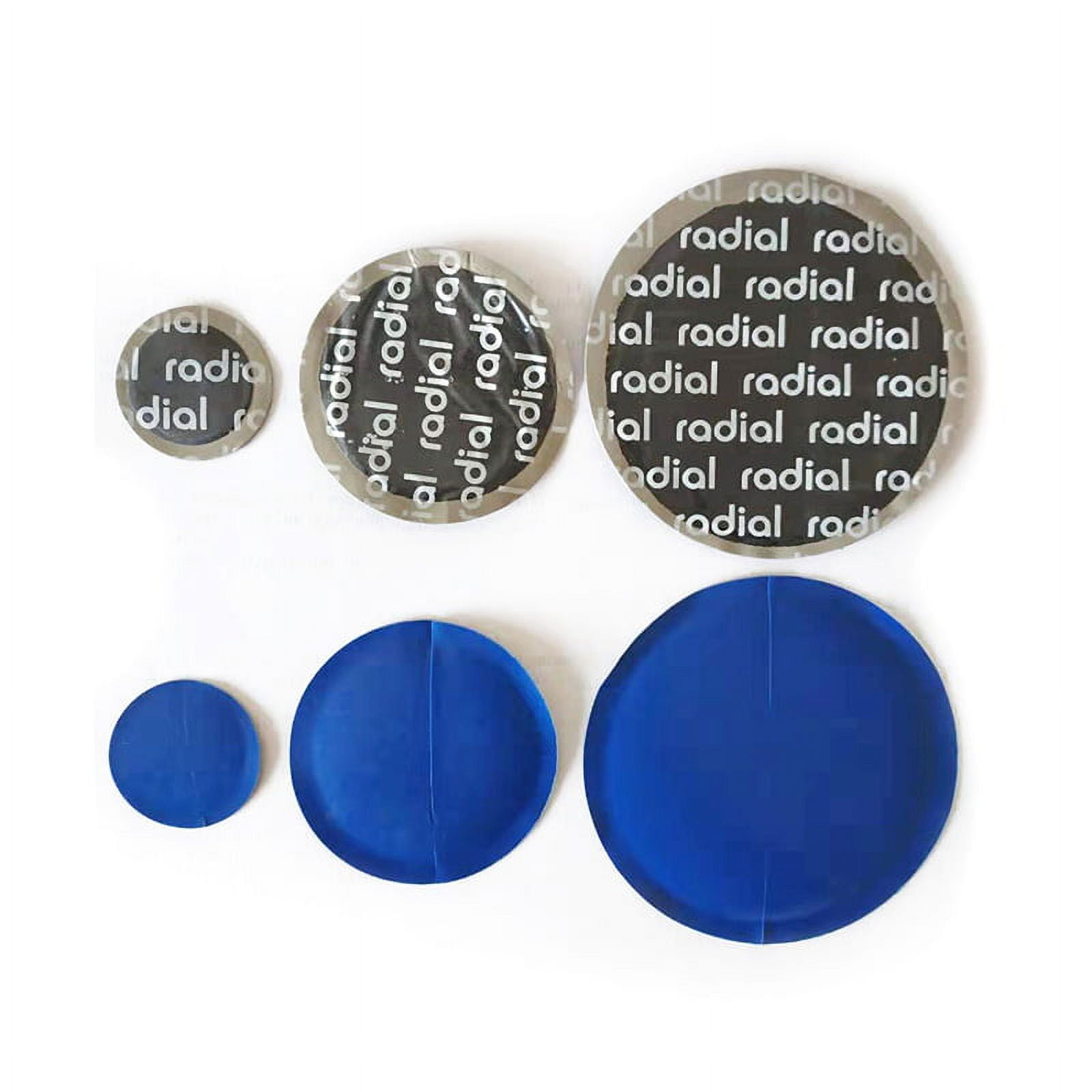 R-745 Radial and Bias-Ply Tire Repair Patch patch 1 5/8“ round 15pcs, 2 ...